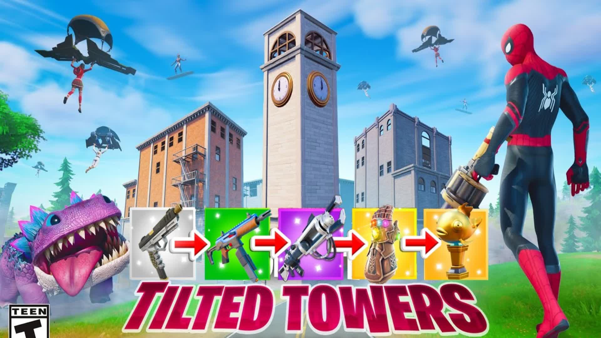 Tilted Towers Gun Game 2853-6643-4201 by ifrost-origins - Fortnite.GG