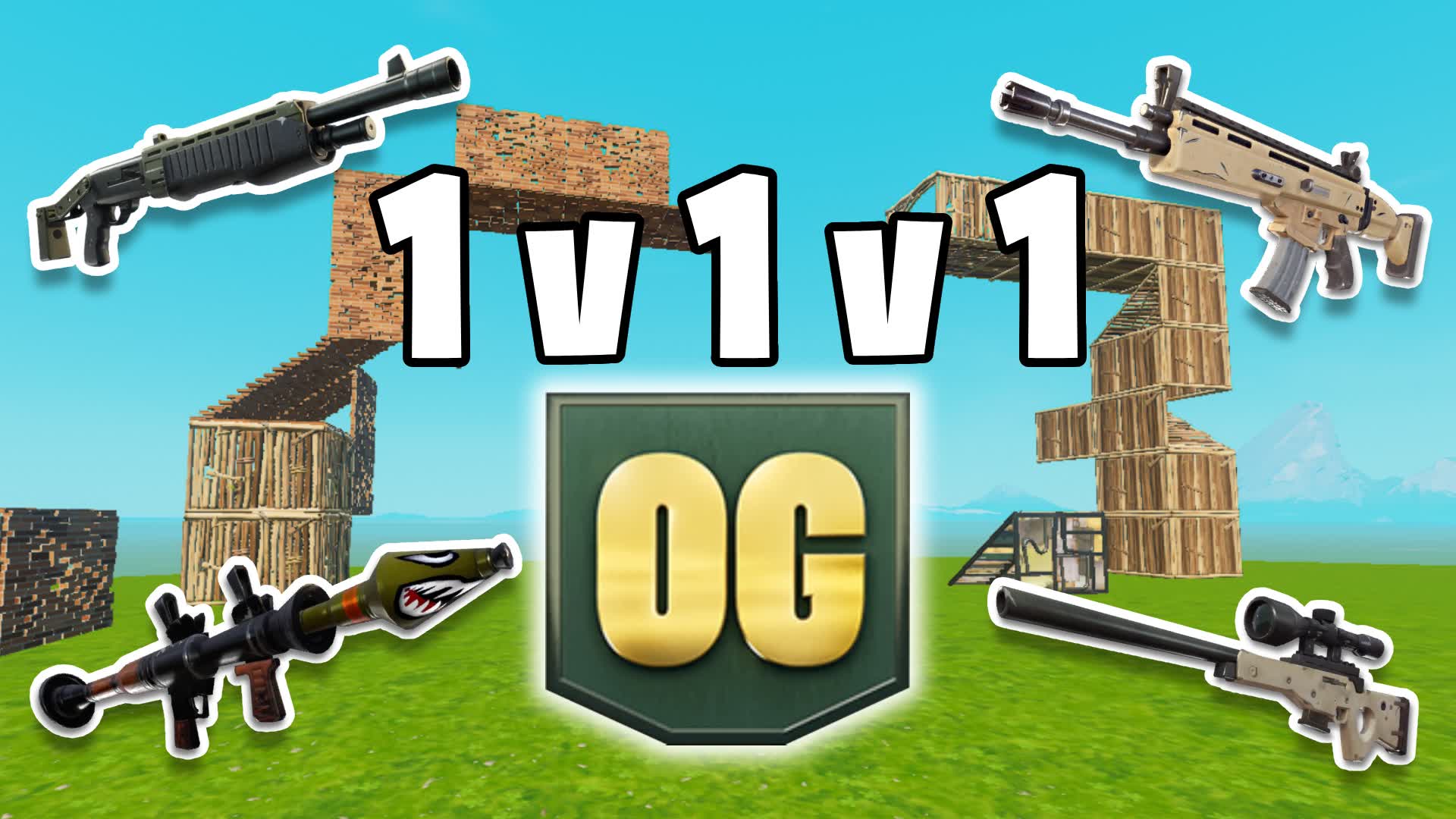 1v1v1 Realistic PVP OG (Realistics FFA) 2355-8160-4326 by toti - Fortnite Creative Map Code ...