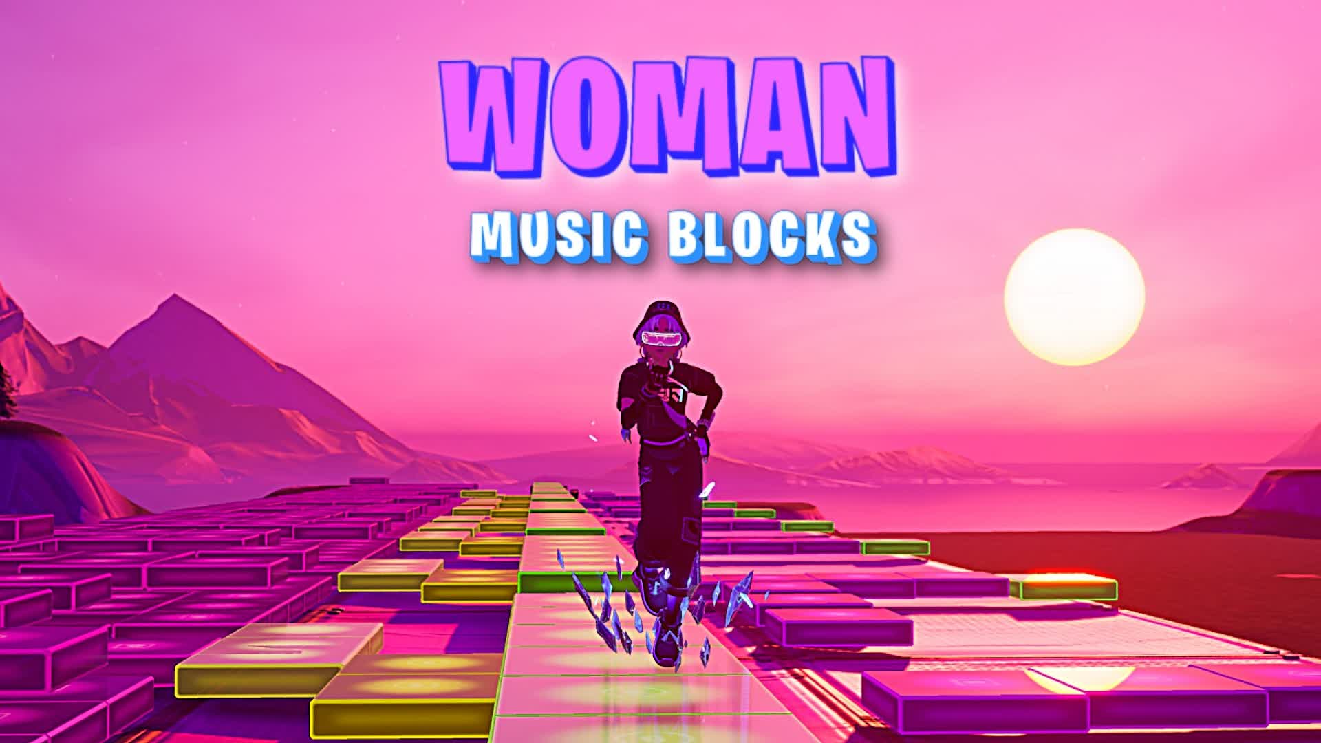Woman Music Blocks Cover 7651-3434-1989 by jango11 - Fortnite Creative Map Code - Fortnite.GG