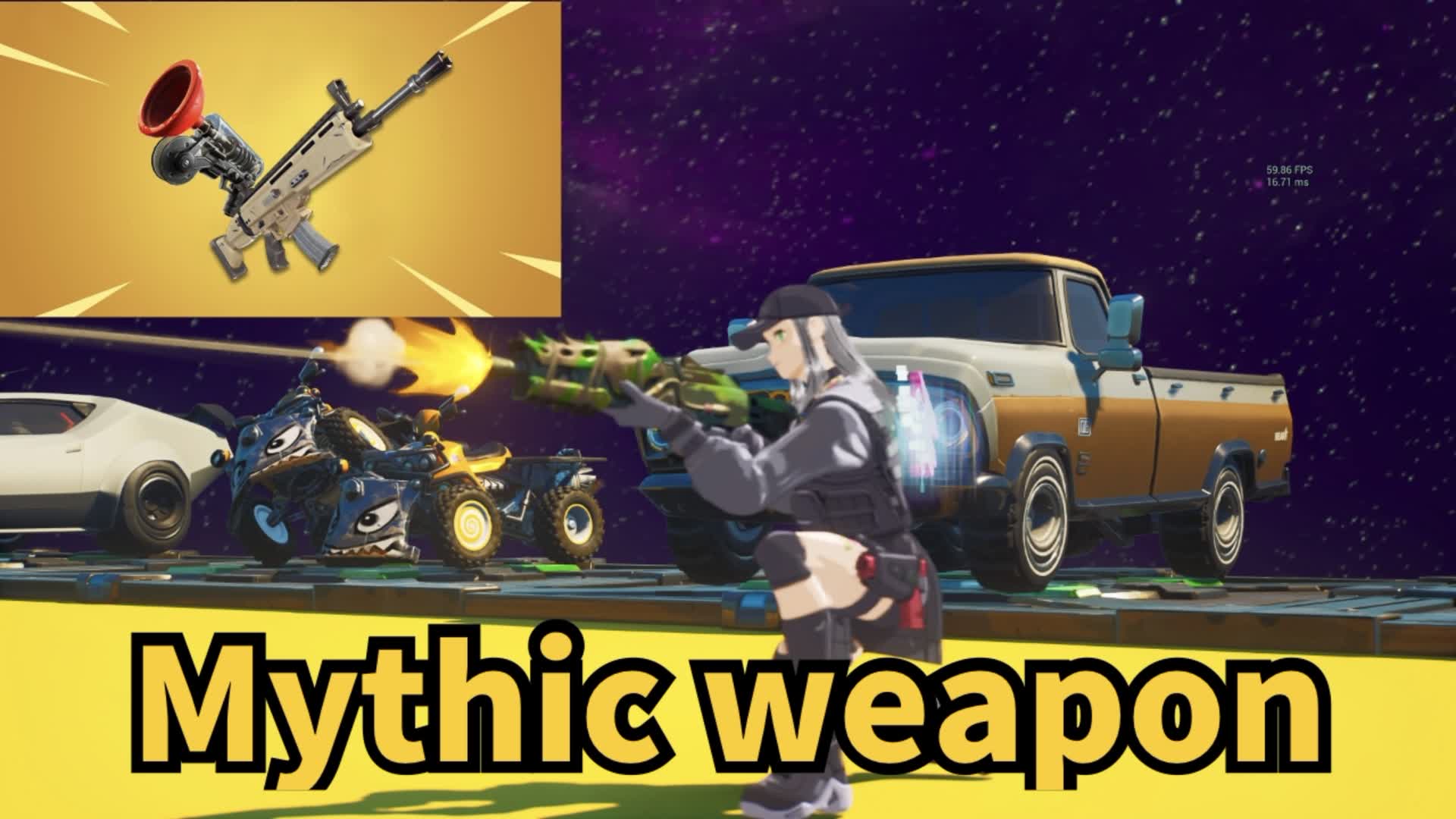 🔥Mythic Weapons Only 1v1🔥 3847-9004-6331 by nijin - Fortnite Creative ...