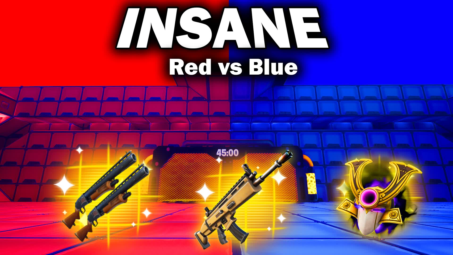 Insane Red vs Blue🔴🔵 0435-7571-4202 by hypi - Fortnite Creative Map ...