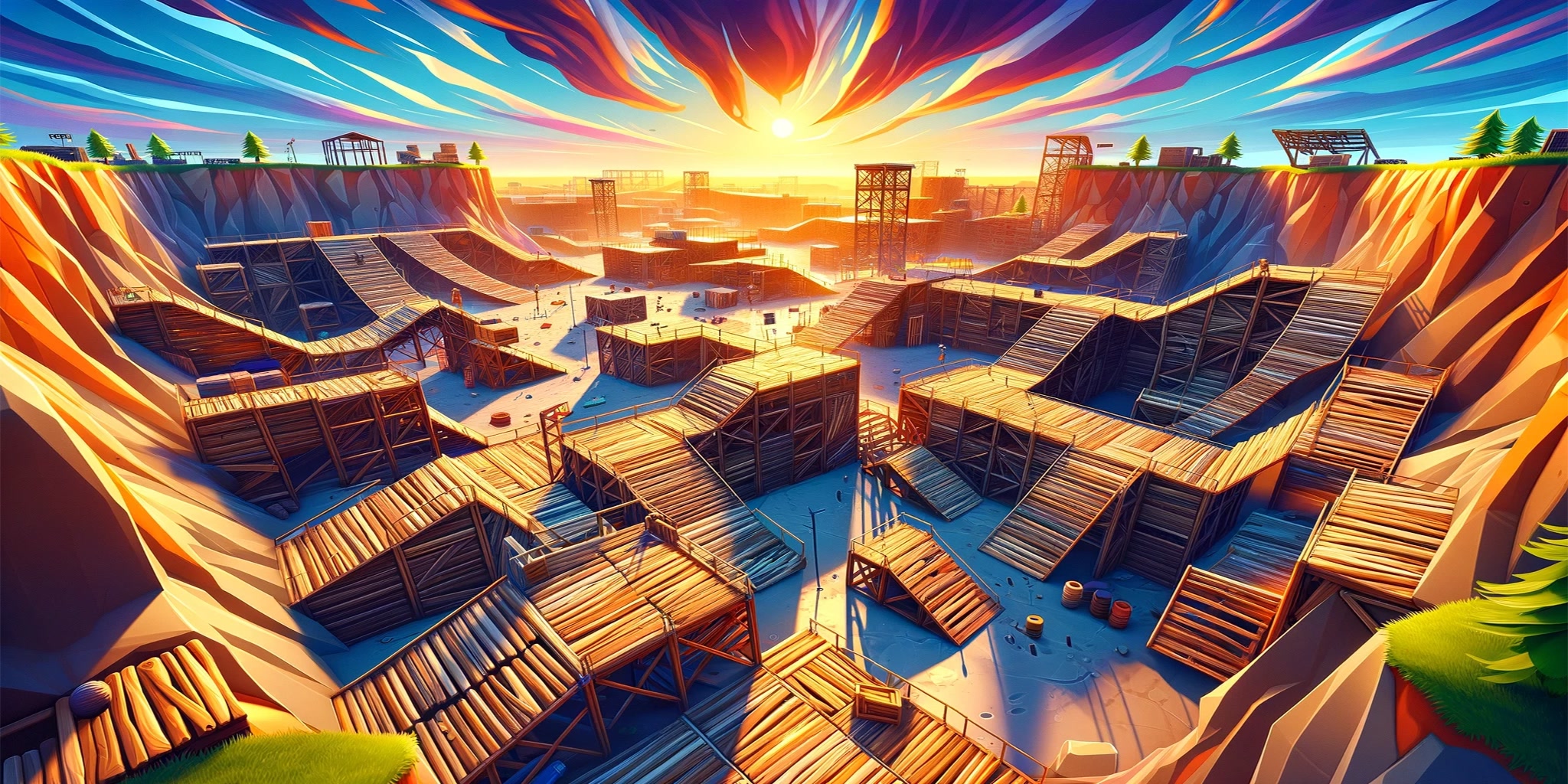 THE PIT 2024📀 By GENI 8672-6674-6123 by genitv - Fortnite Creative Map ...