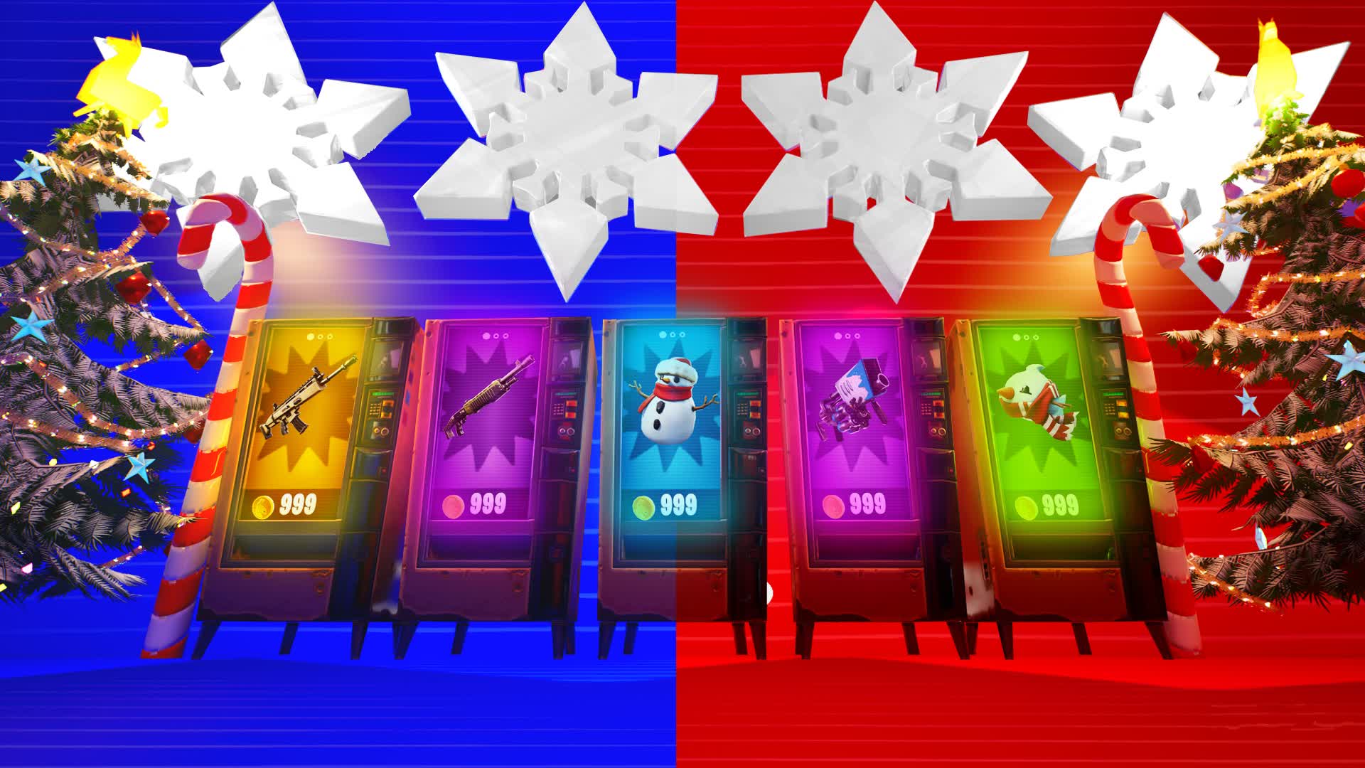 🎄WINTER RED VS BLUE🎄 8039-7116-9392 by hipey - Fortnite Creative Map ...