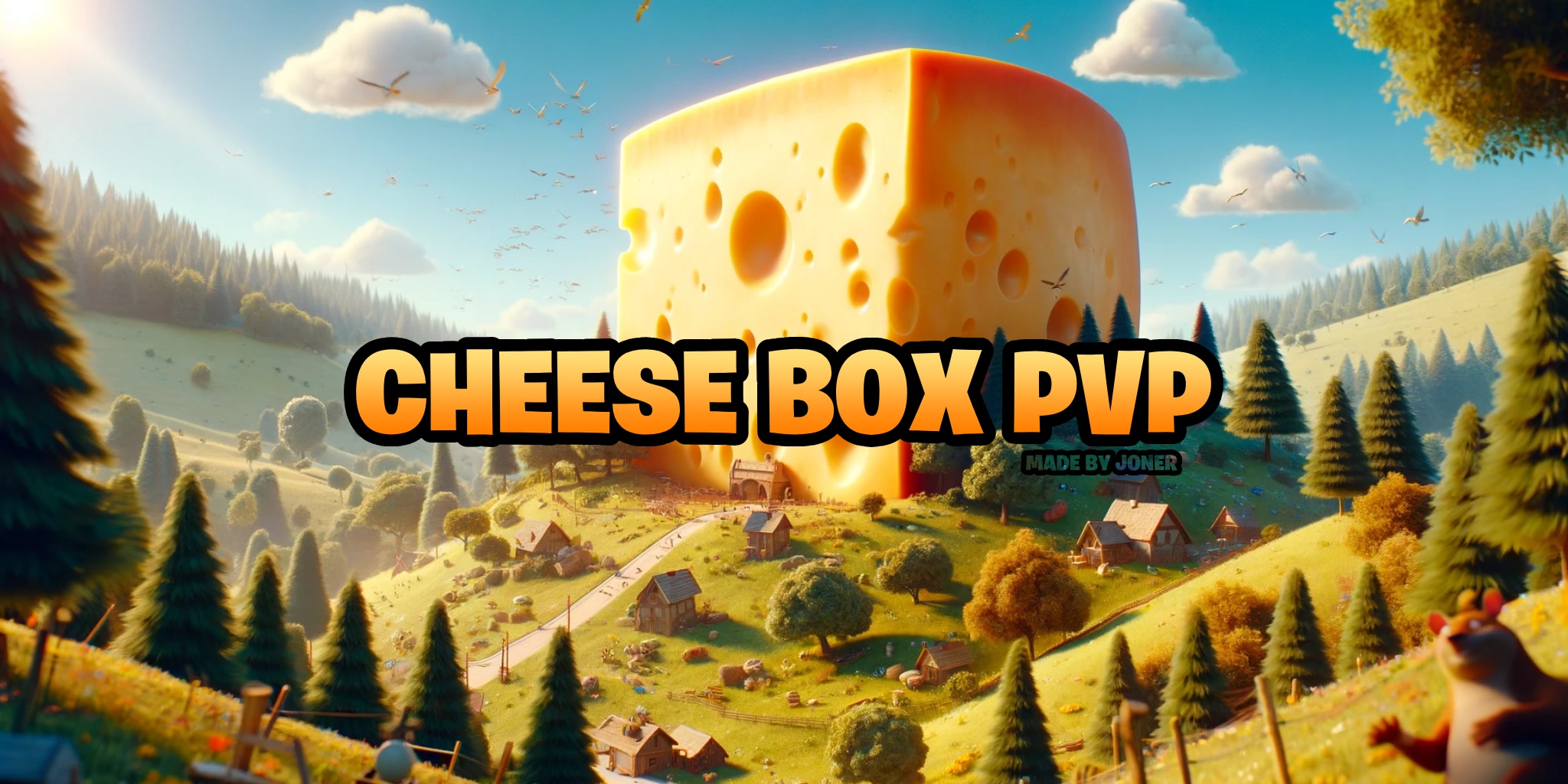 🧀CHEESE BOX PVP📦 7012-0683-3722 by joner - Fortnite Creative Map Code ...
