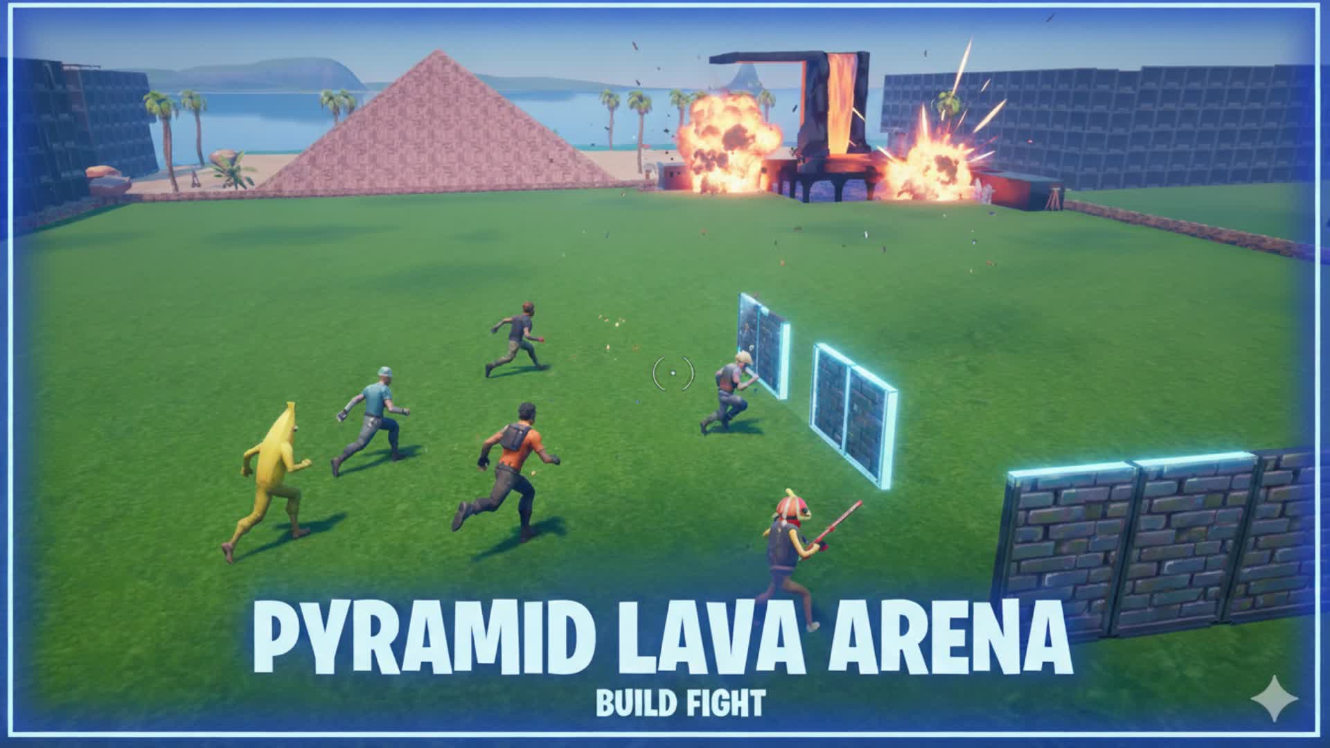 FFA pyramid 1v1 2467-0396-7954 by 234f - Fortnite
