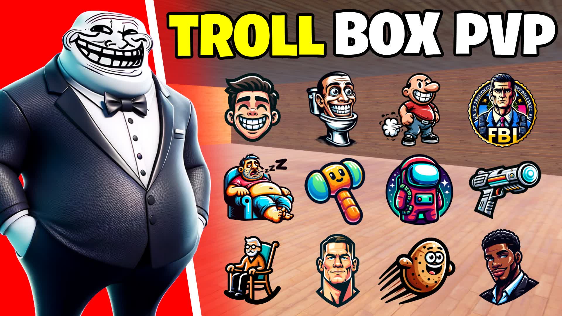 TROLL BOX PVP📦 7289-5300-8073 by silviufn - Fortnite Creative Map Code ...