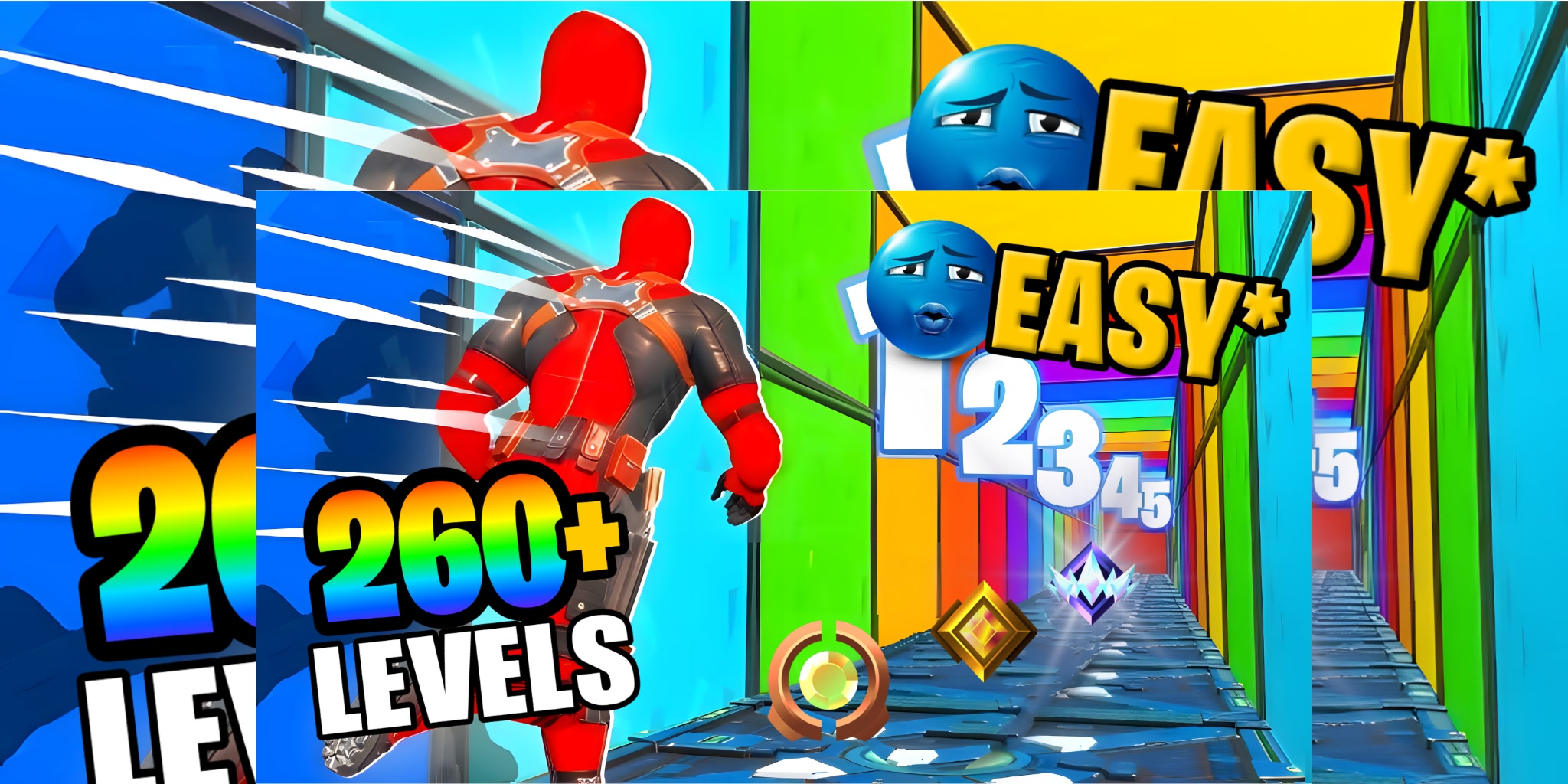 💎 MEGA DEATHRUN 260+ LEVELS ! [EASY] 0808-5564-1288 by sorcierstudio - Fortnite Creative Map ...