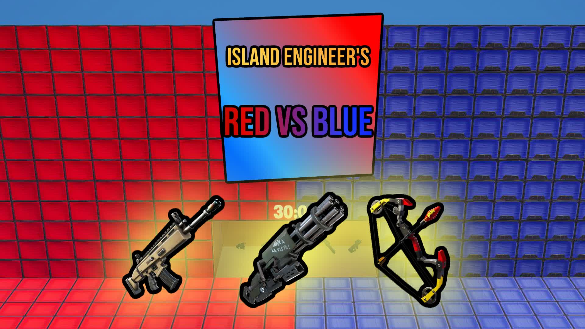 REMIX | 🔴IslandEngineer's RED VS BLUE🔵 3202-4213-3374 by ...