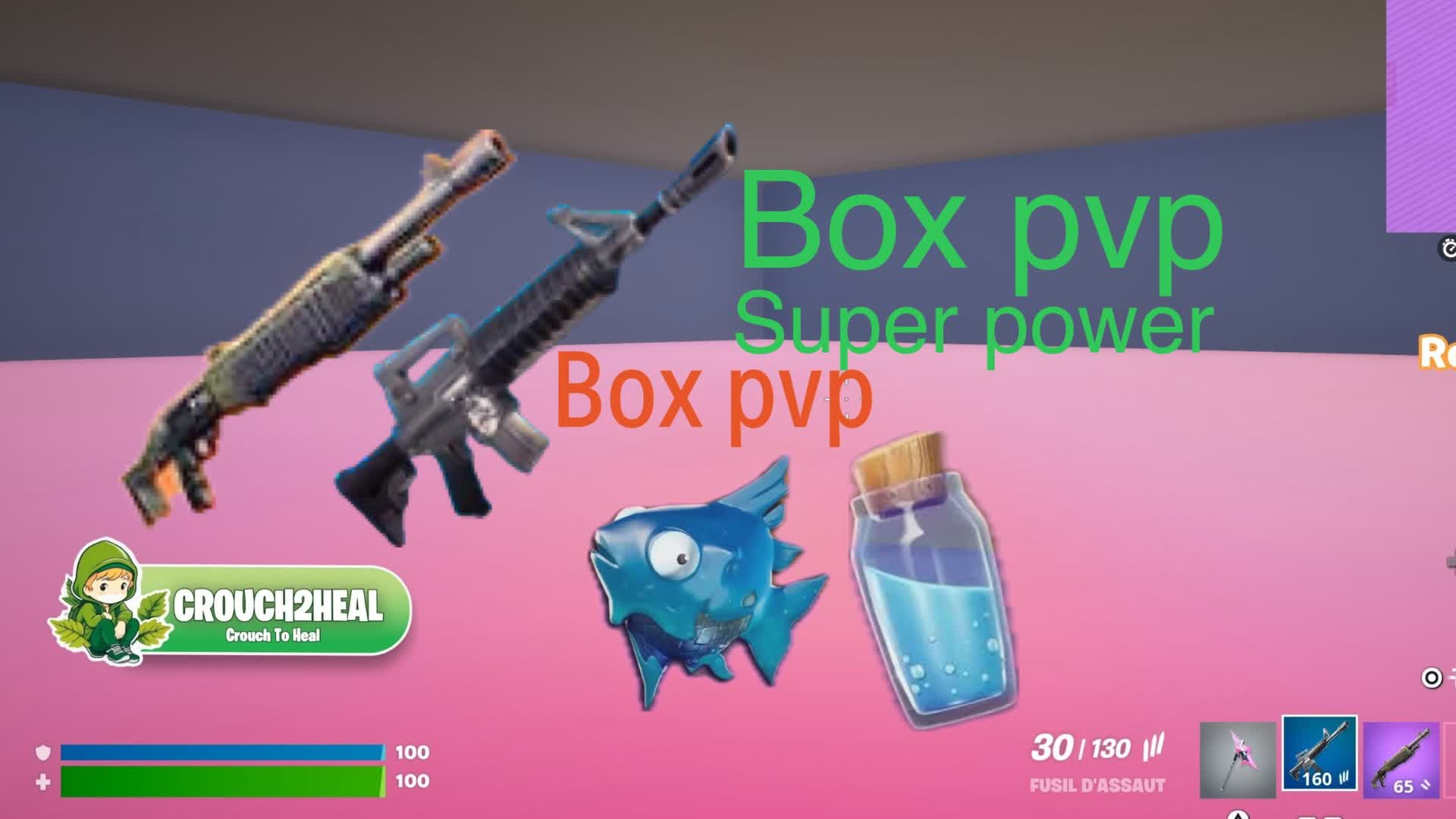 BoxPVP level élite 0027-7071-1009 by divi00 - Fortnite Creative Map Code - Fortnite.GG