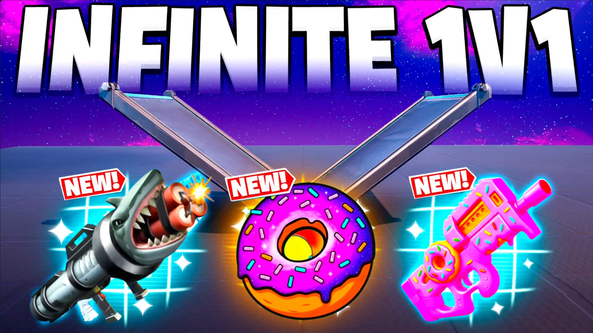 1V1 Build Fights Map Infinite All GUNS! 5054-1133-3698 by dragonfire777 ...