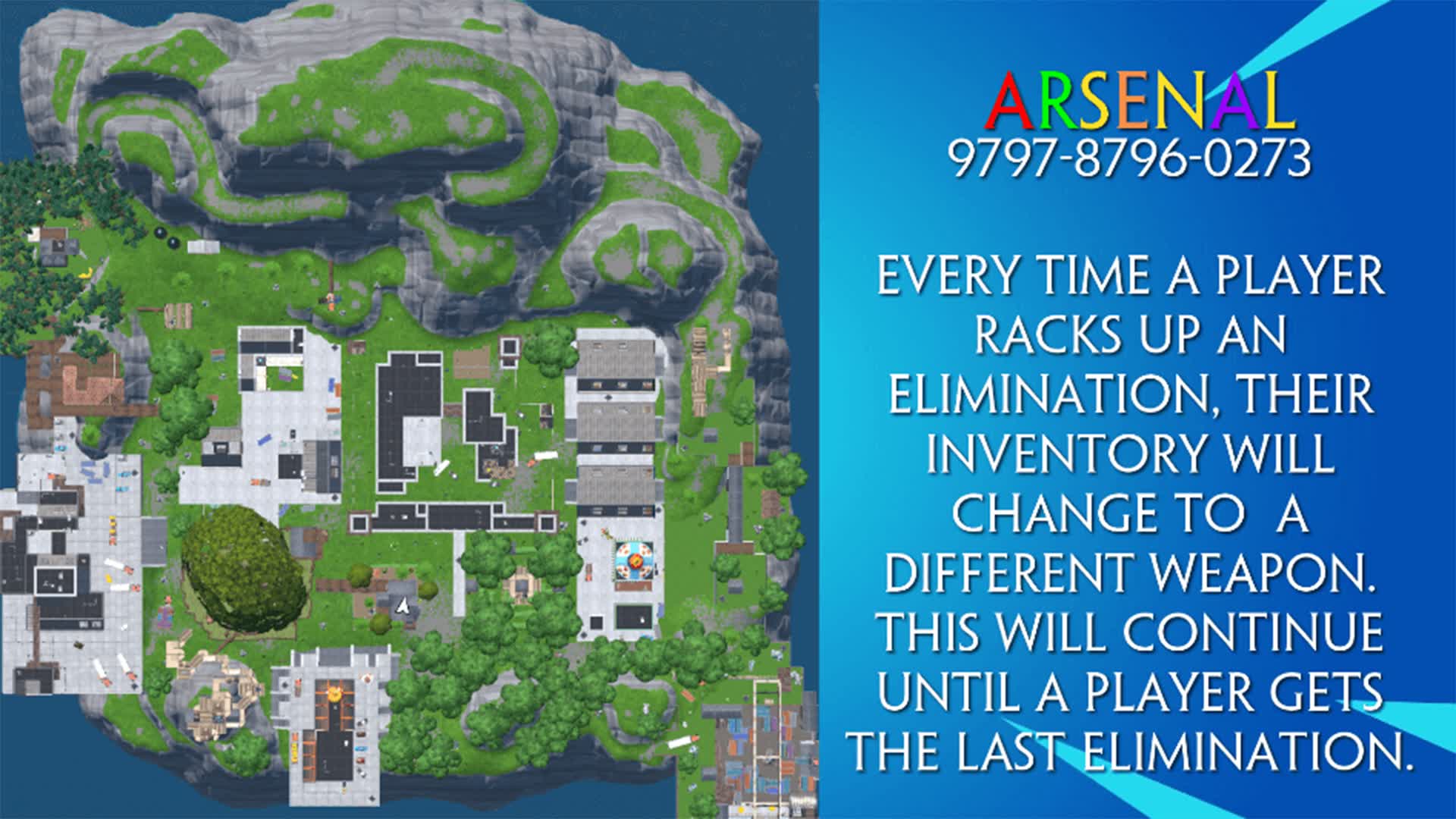 Arsenal_LTM 9797-8796-0273 by maxleonoyt - Fortnite Creative Map Code ...