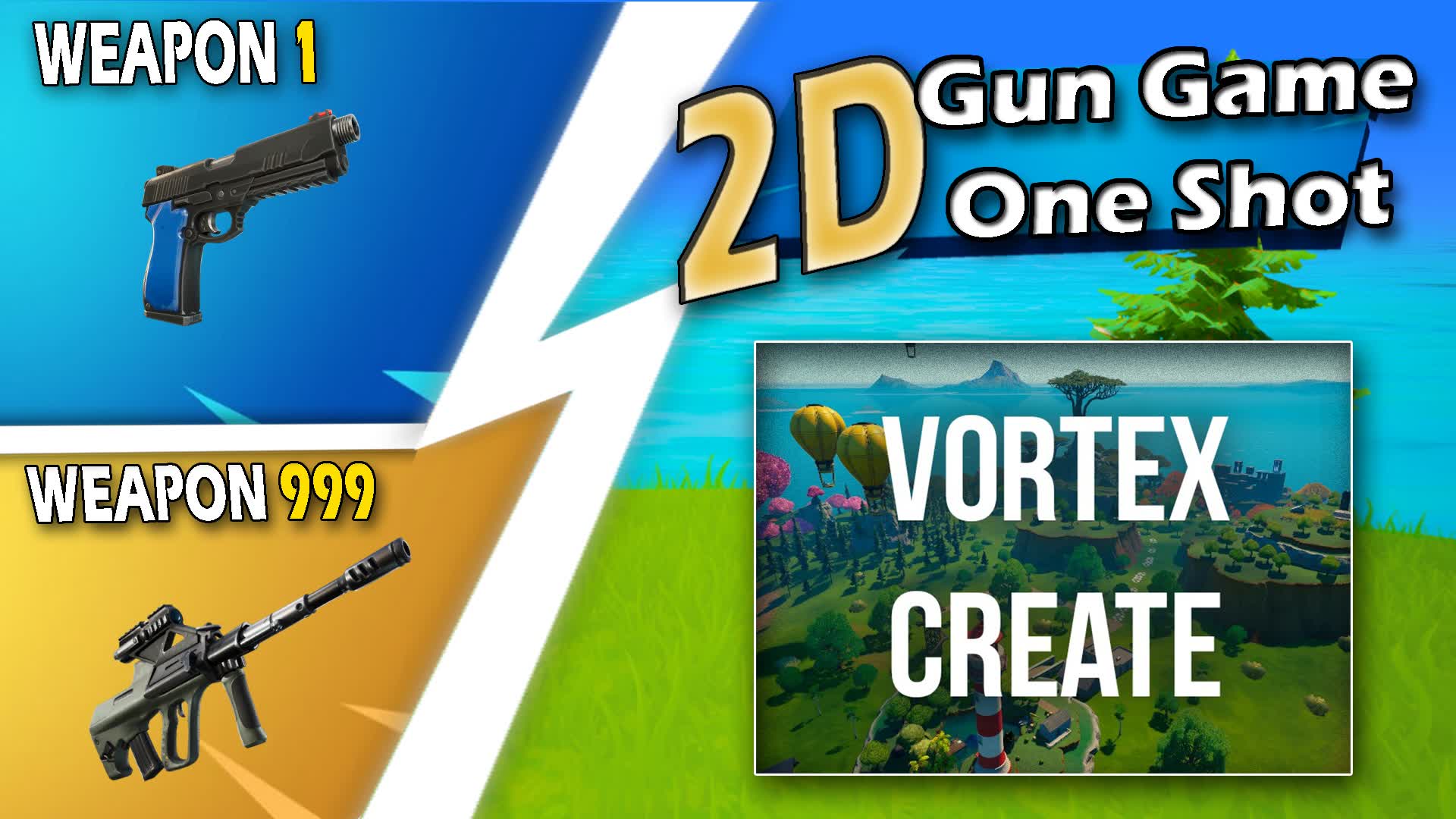 2D War Gun Game!!! 2660-5842-5092 by fastyo - Fortnite