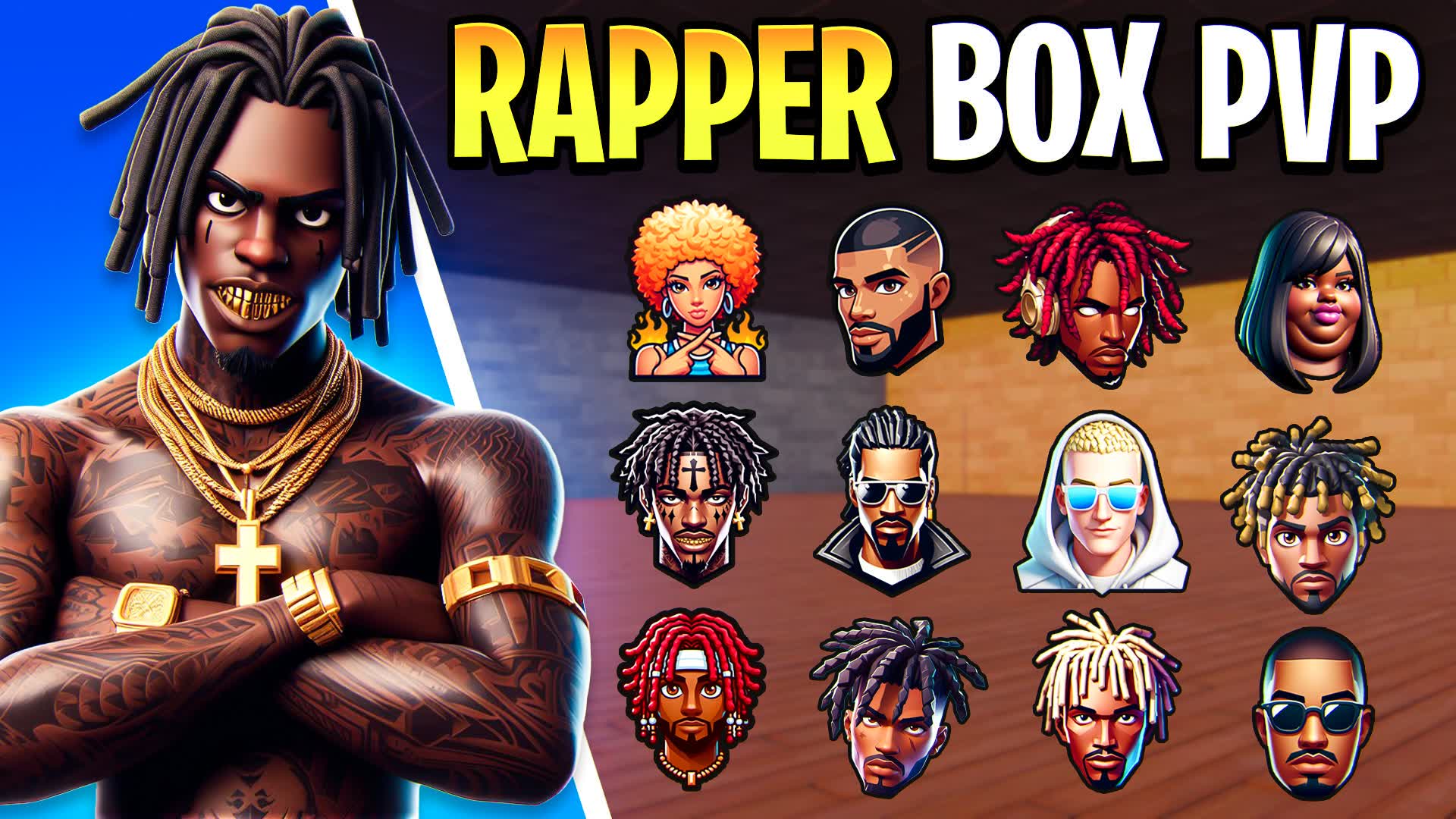 🎤 RAPPER BOXFIGHTS 2 📦 1415-3450-2726 by silviufn - Fortnite Creative ...