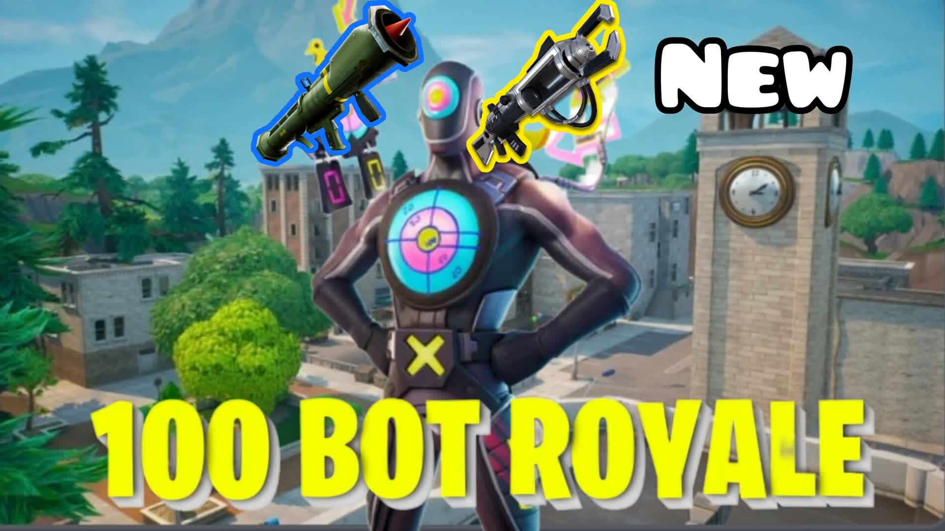 100 BOT royale 9400-9964-5150 by heyoffff - Fortnite Creative Map Code ...