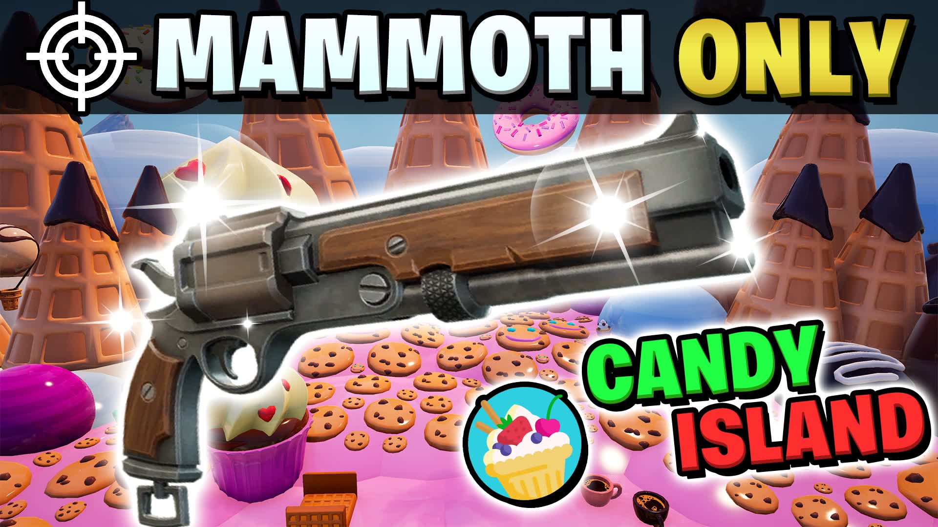 🍩 MAMMOTH ONE SHOT 🎯 CANDY ISLAND 0223-5688-3264 by markeli - Fortnite ...