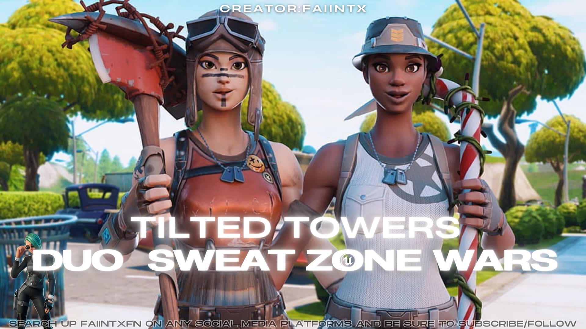 Tilted Towers Duo Sweat Zone Wars 8898-0474-0450 by faiintx - Fortnite ...
