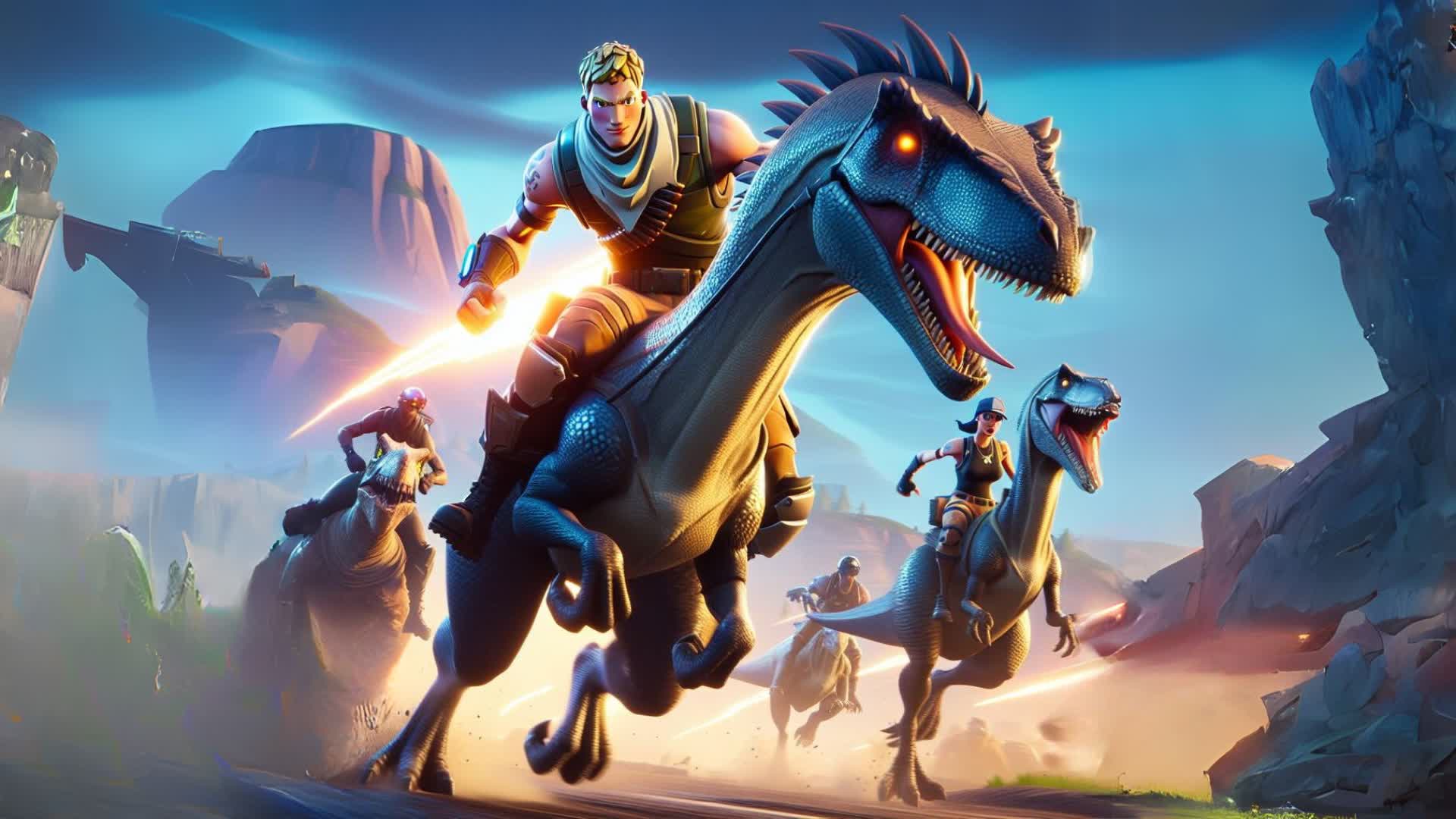 Dino Raptor Racing 🦖 3538-4152-5726 by drewzao - Fortnite Creative Map ...