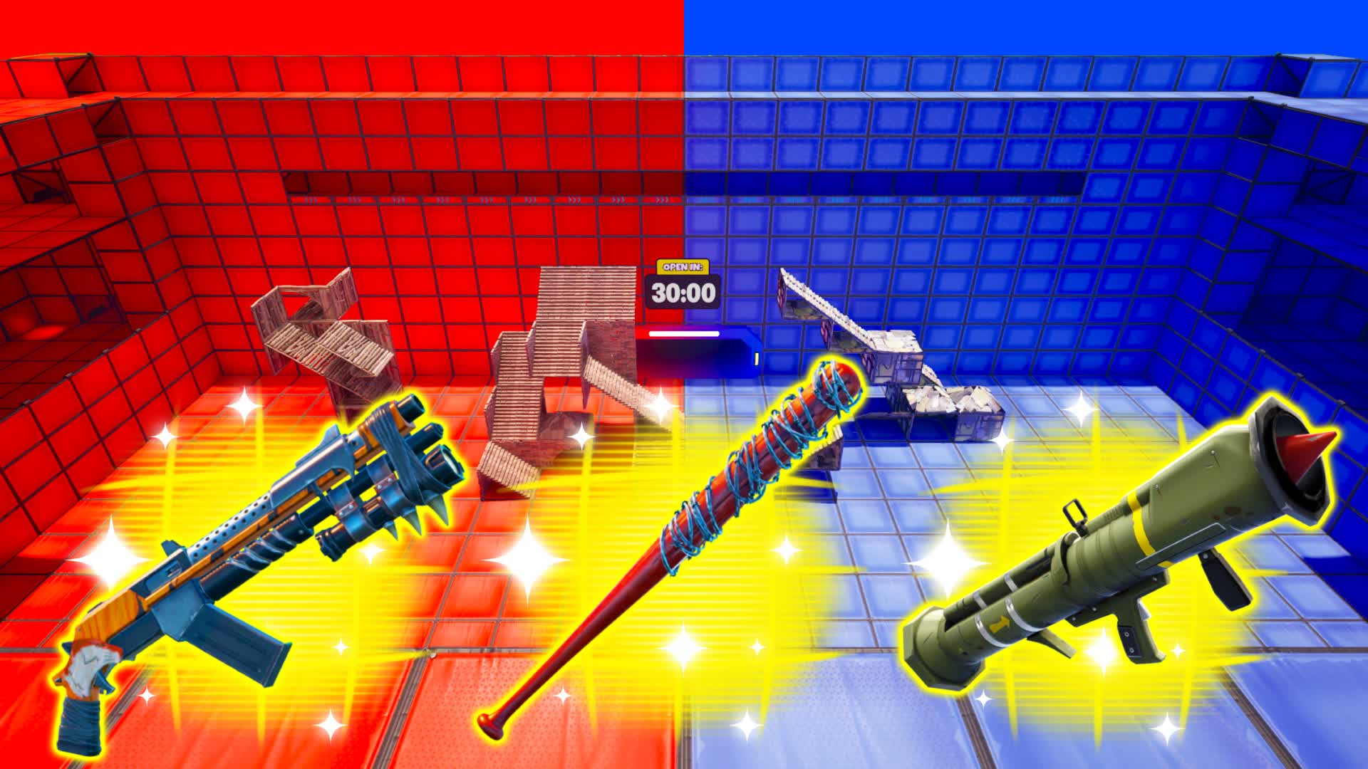 MEGA ZOMBIE RED VS BLUE 🔴🔵 1426-9631-3634 by olekkk - Fortnite Creative ...