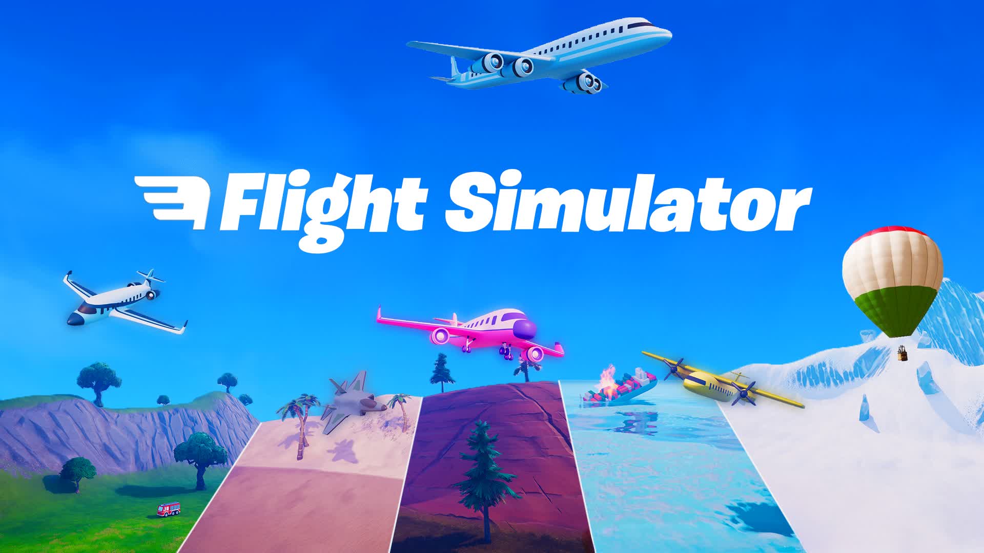 Flight Simulator ️ 5230-7221-7508 by bmjo - Fortnite Creative Map Code ...