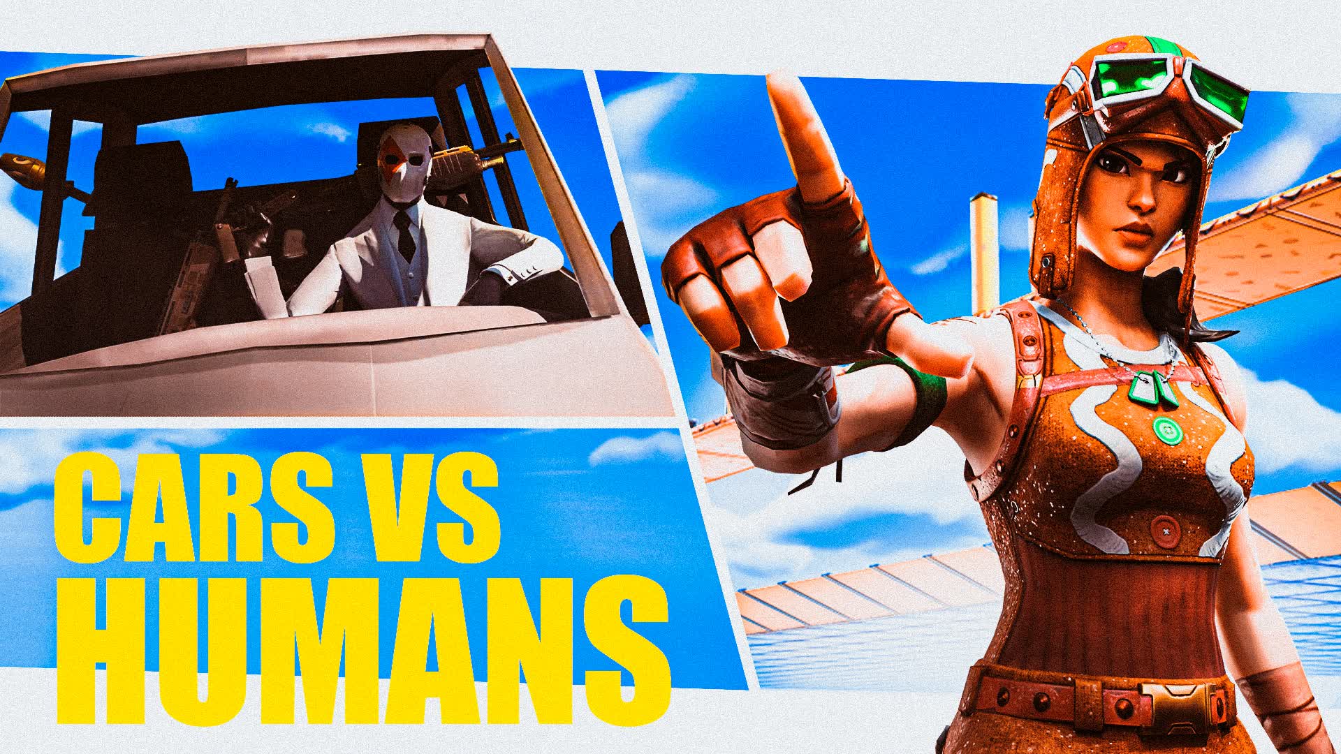 CARS vs HUMANS 8314-2144-3976 by axelodesign - Fortnite Creative Map ...