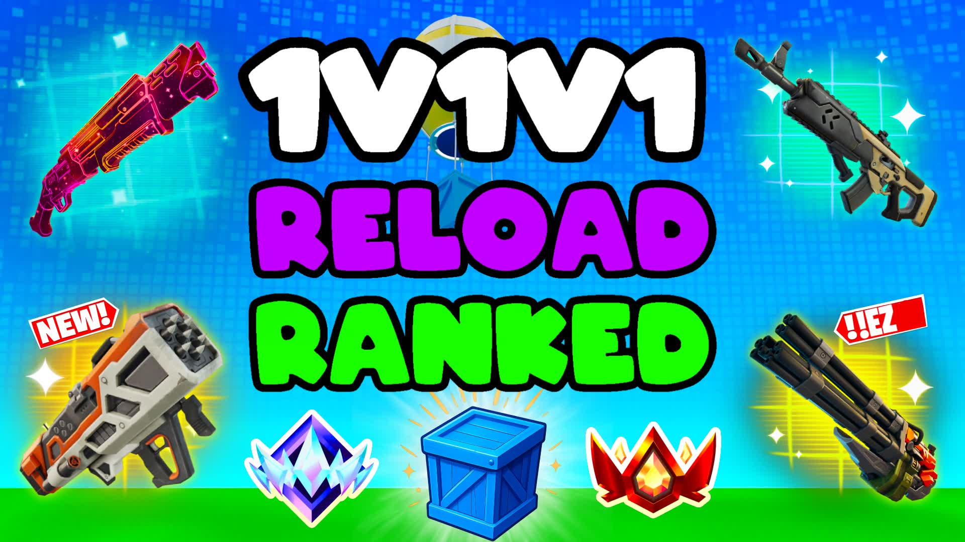 1v1v1 RANKED RELOAD REALISTICS ALL GUNS! 6708-3108-2508 by pavliisss - Fortnite Creative Map ...