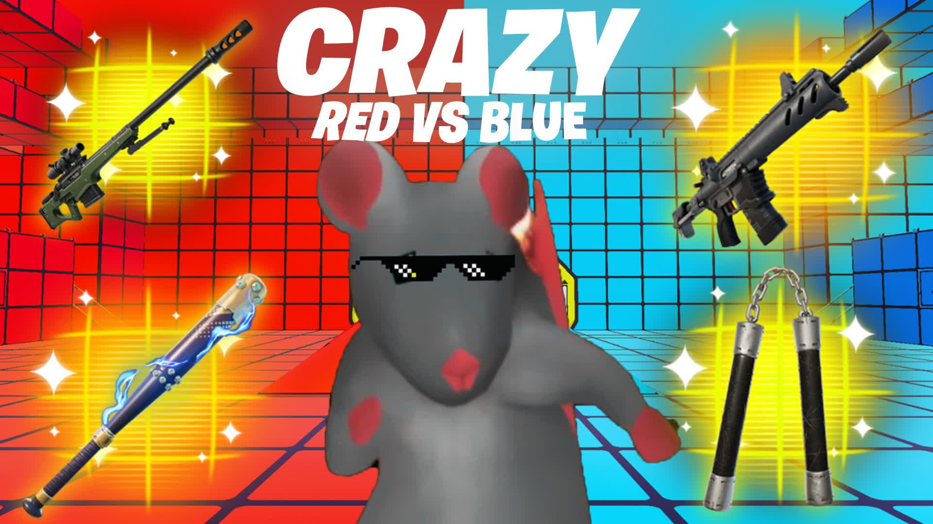 🔴🔵 CRAZY RED VS BLUE 🔴🔵 5288-7225-7071 by elouan - Fortnite Creative ...