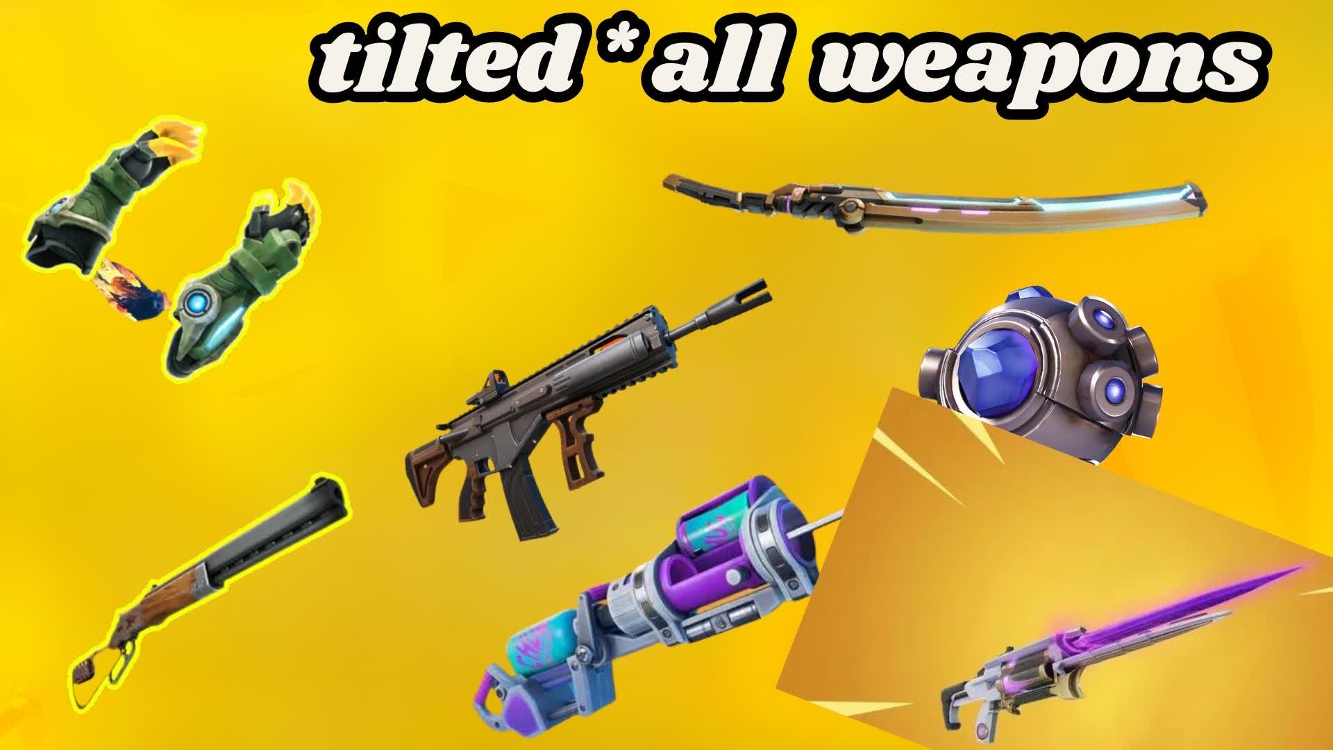 🔫TILTED ALL WEAPONS * FFA 2492-5858-7085 by laura_borges - Fortnite Creative Map Code - Fortnite.GG