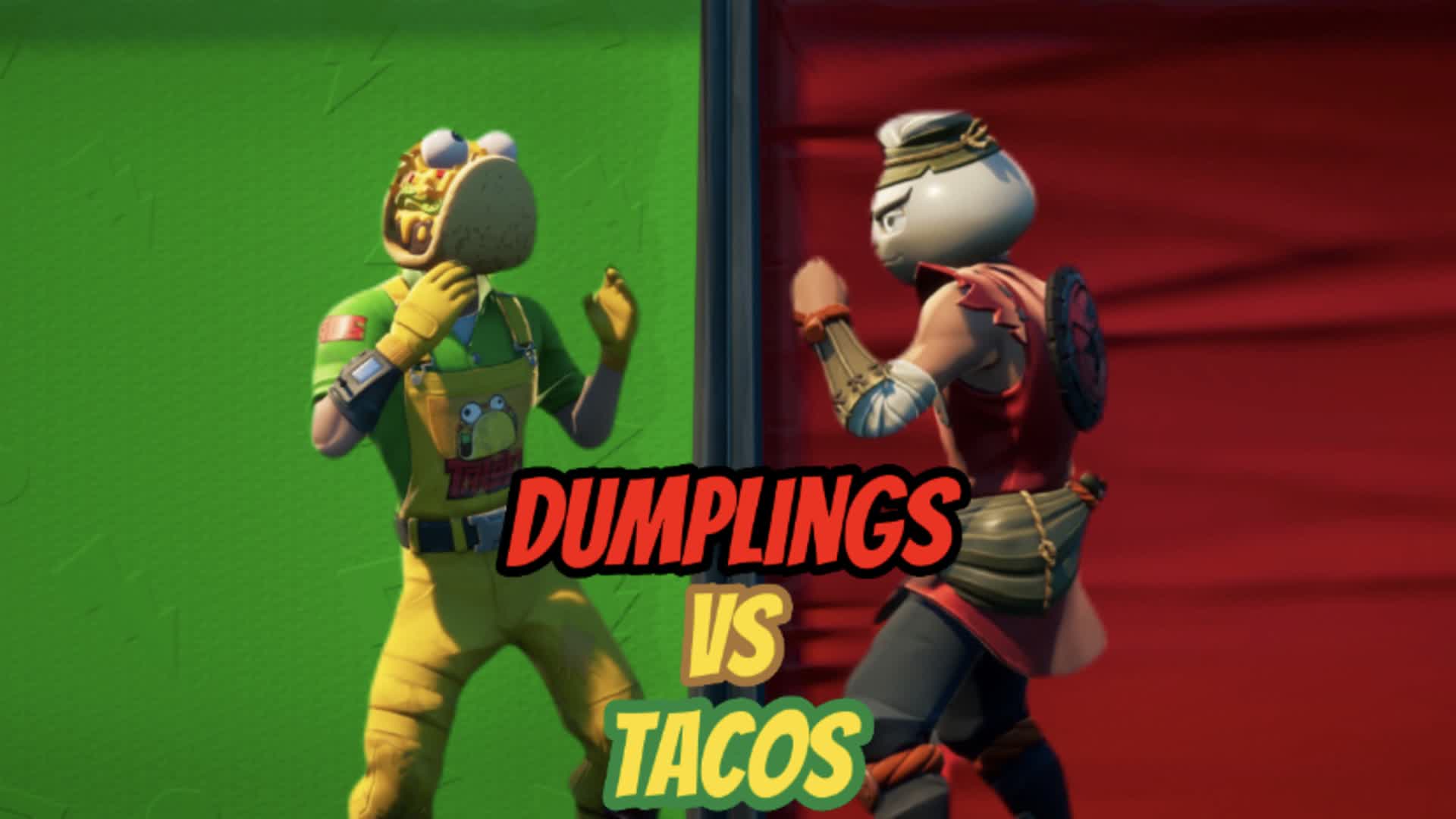 DUMPLINGS VS TACOS 7984-5129-0715 by travv - Fortnite Creative Map Code ...