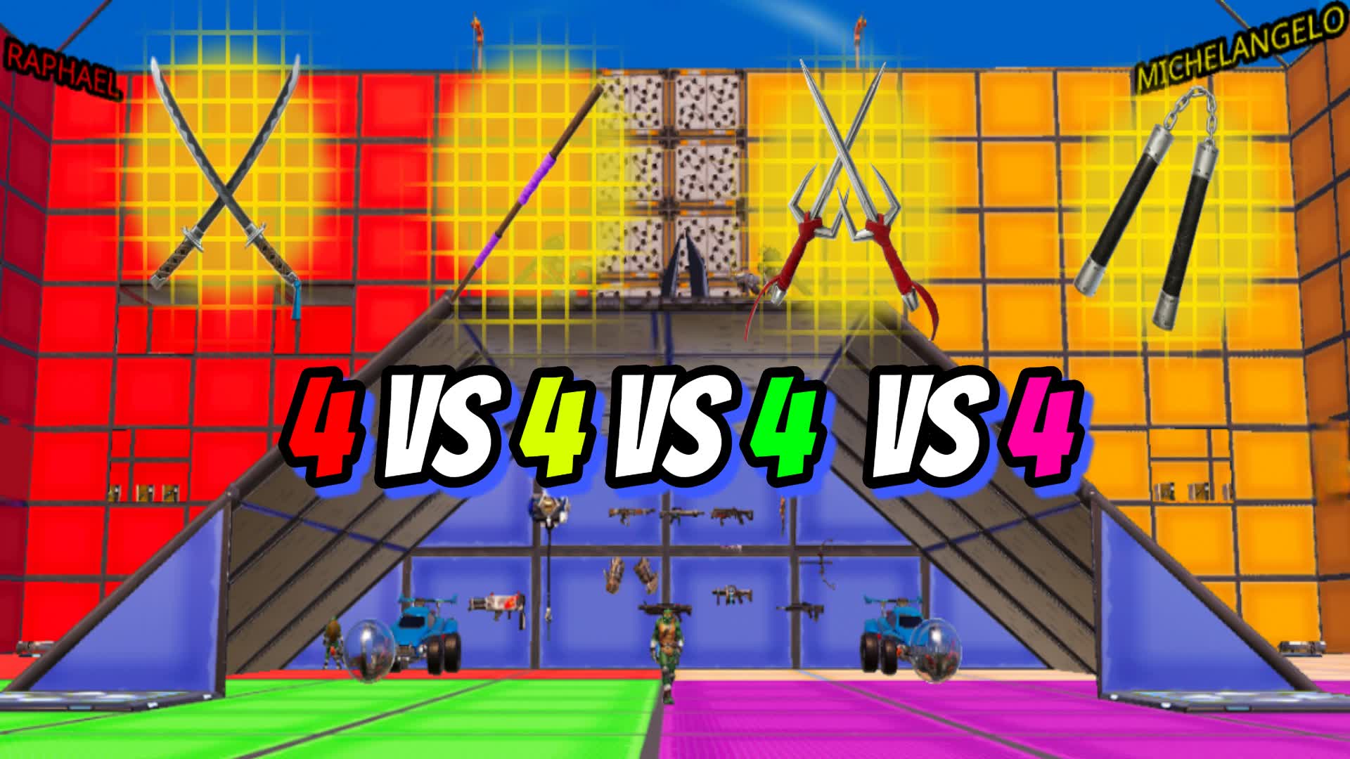 TMNT FFA⭐ 2833-2557-5305 by pnapl - Fortnite Creative Map Code ...