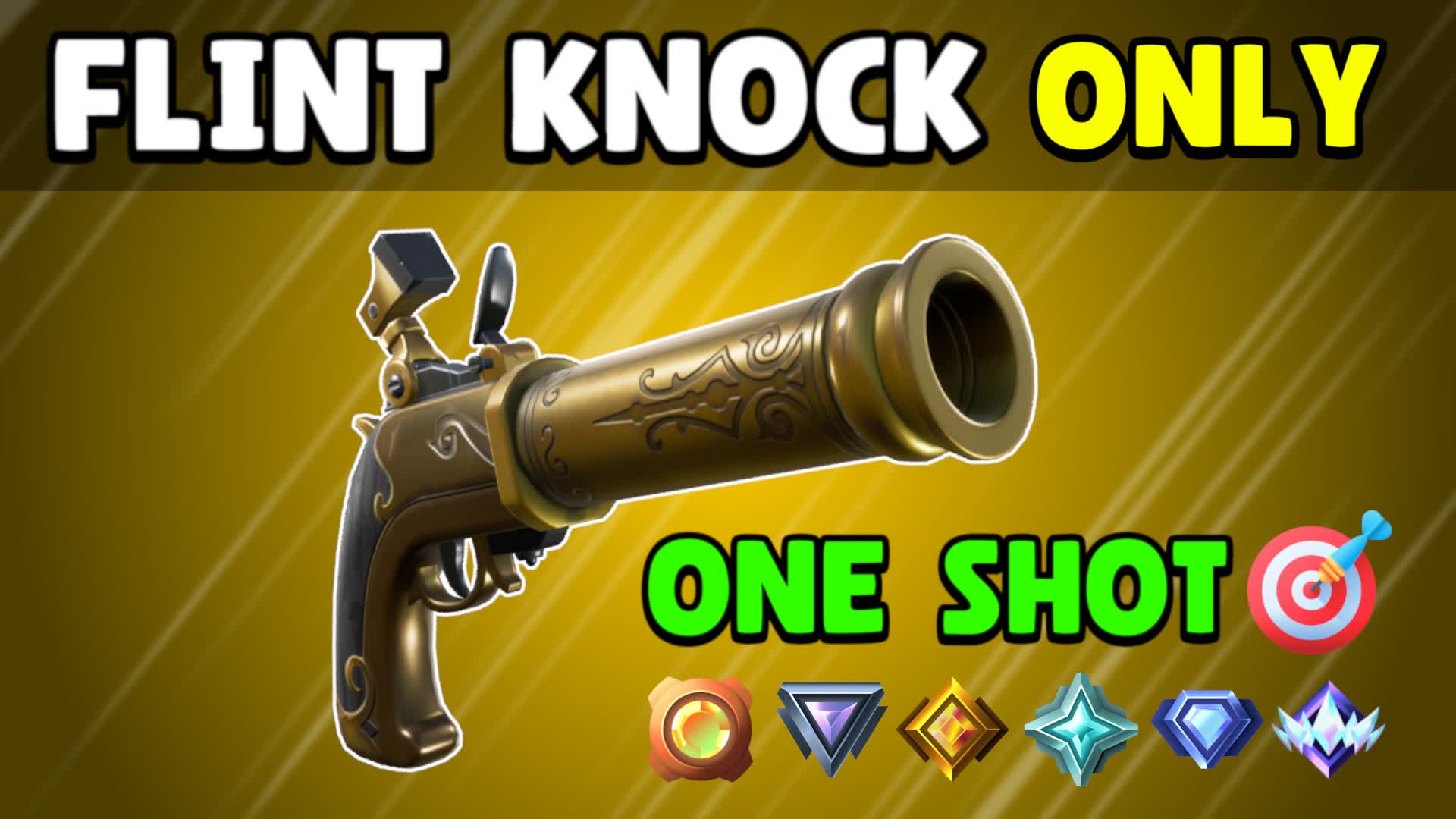 FLINT KNOCK PISTOL ONLY 🎯 ONE SHOT 2259-2211-9703 by riverfynn ...