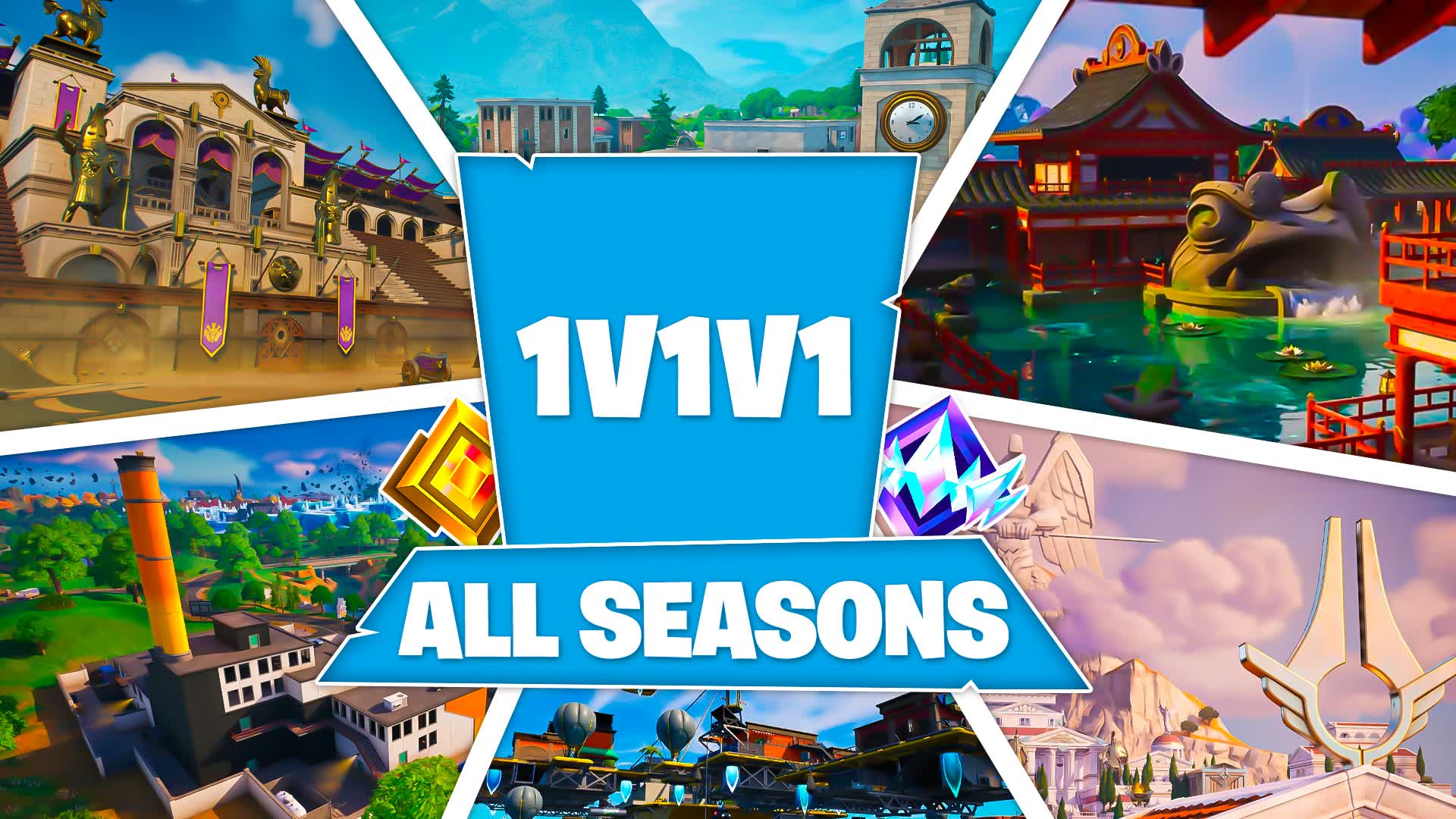 1v1v1 ALL SEASONS REALISTIC PVP FFA 7523-4080-3174 par edison - Fortnite