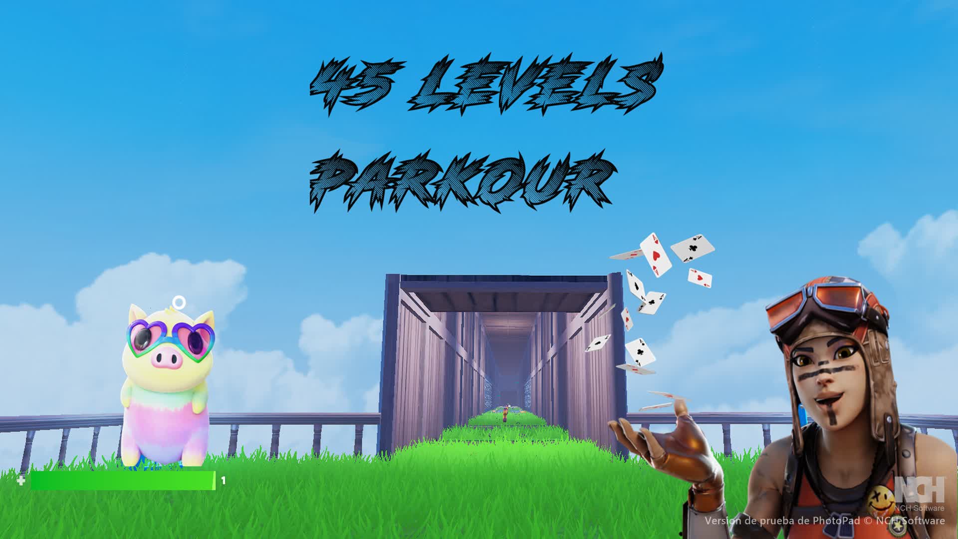 *NEW* 🏃45 Levels parkour🏃 1239-8433-9618 by offivan - Fortnite Creative ...