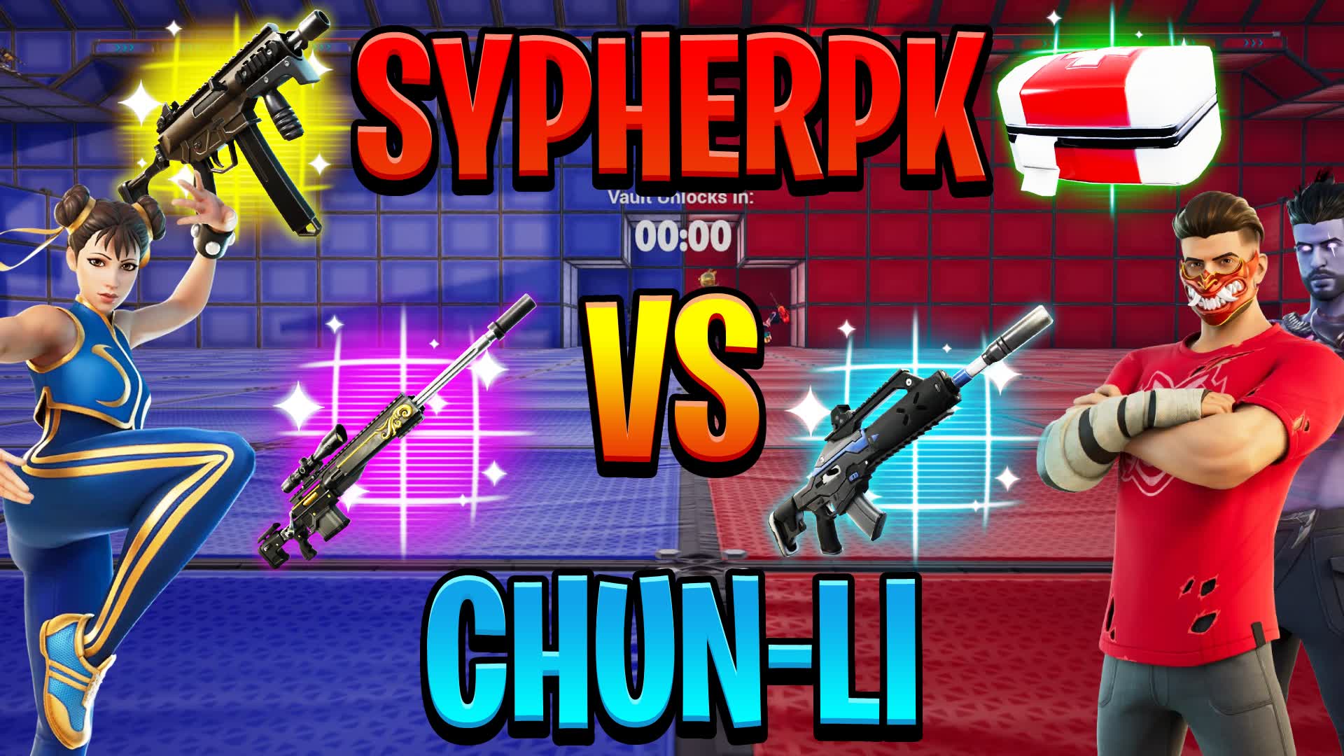 CHUN LEE VS SYPHERPK🔴🔵 *CARS*🚗 4233-0071-4292 by frrost - Fortnite ...