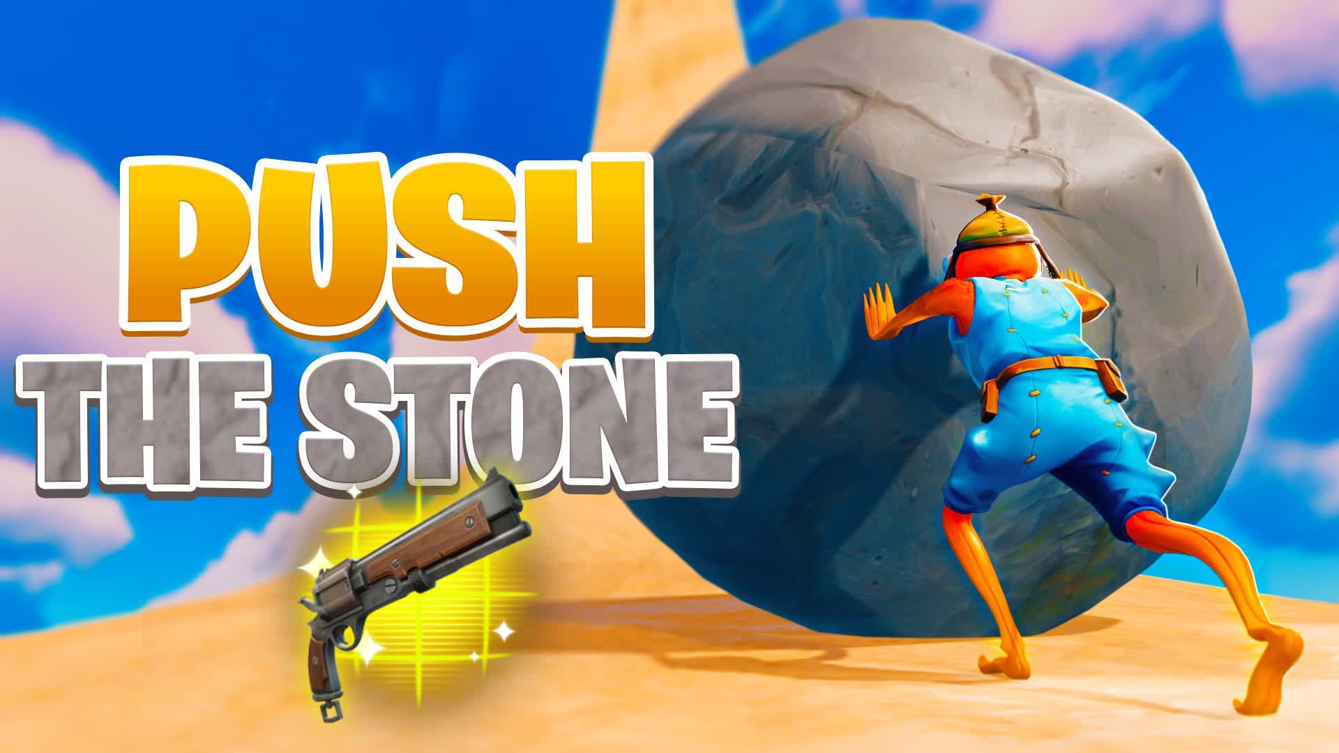 PUSH THE STONE 6609-3146-8915 by bulenca - Fortnite Creative Map Code - Fortnite.GG