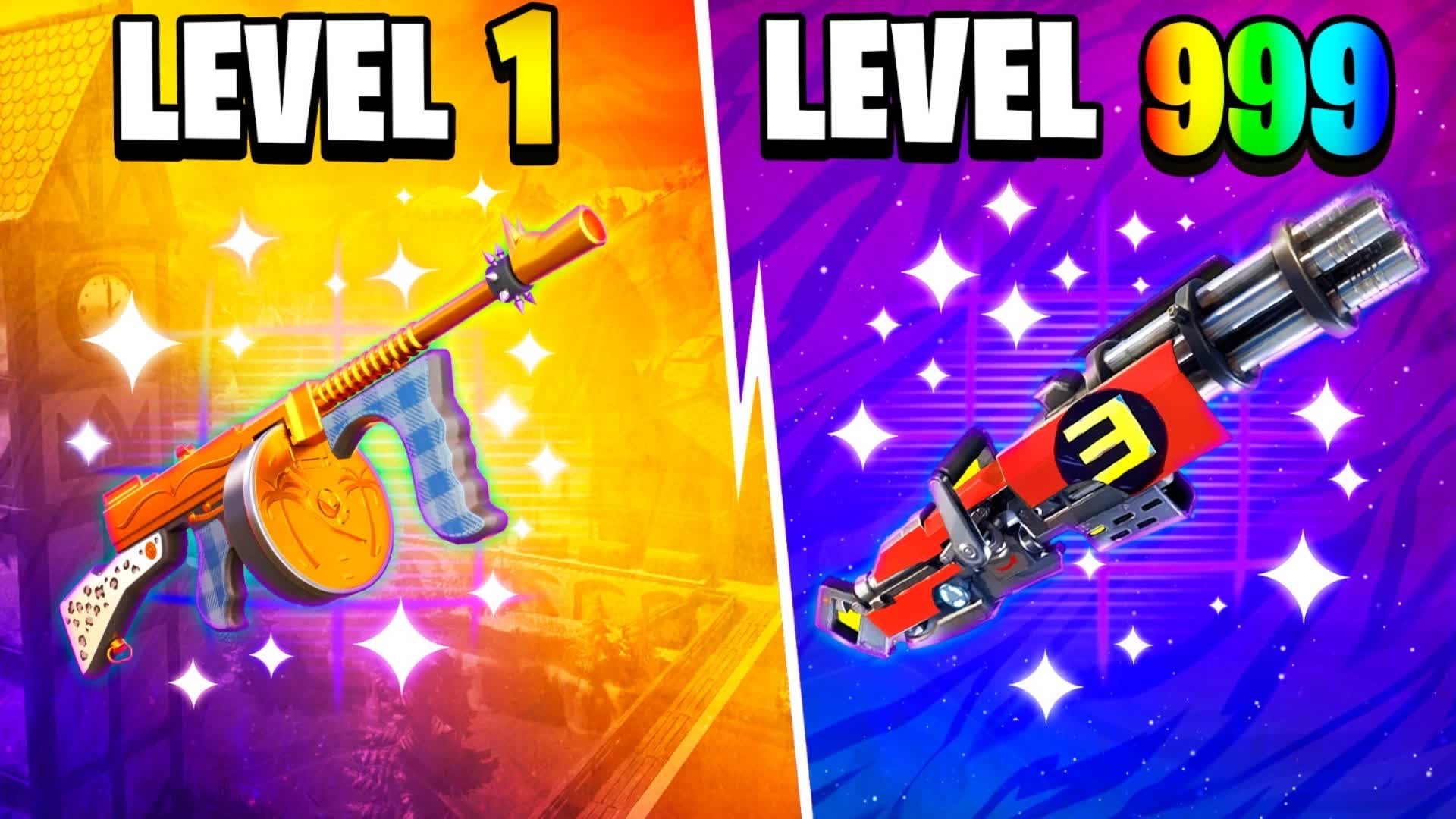 🌄 CHAPTER 2 CHAOS🔫 GUN GAME ⭐ ONE SHOT 2713-7670-6037 by steiner - Fortnite