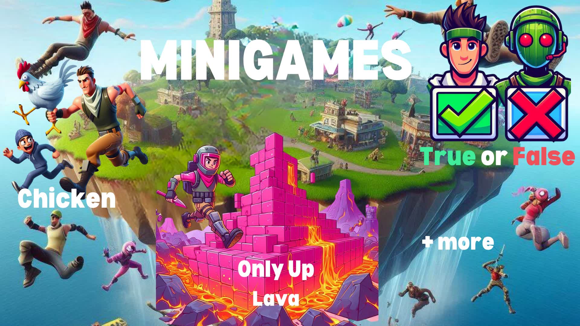 Mini Games FFA 4179-1907-5957 by sweatybox - Fortnite Creative Map Code ...