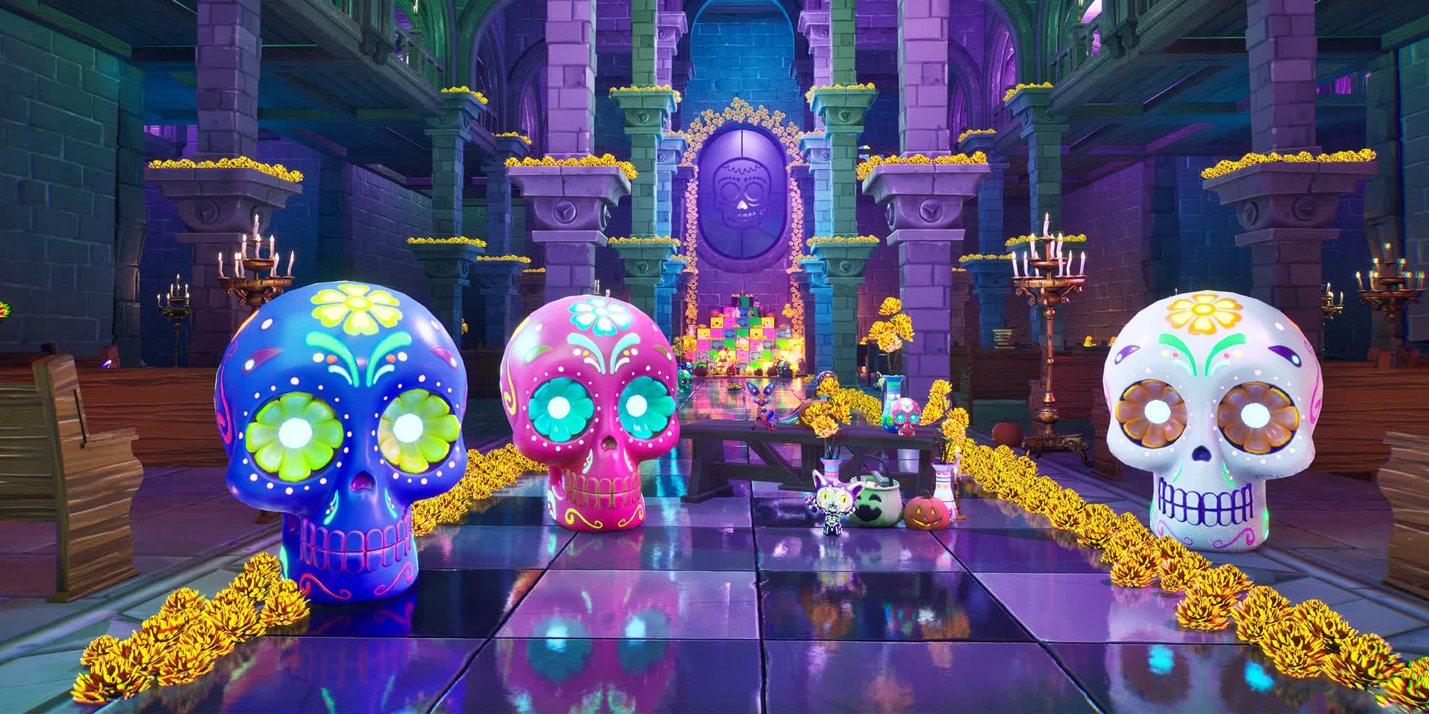 Dia De Muertos Prop Hunt! 💀🌹 - 2119-7584-0078 | Fortnite Zone