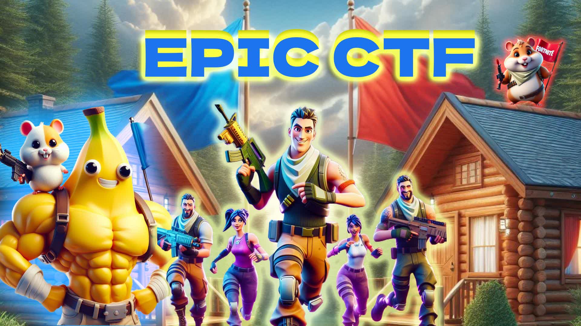 EPIC CAPTURE THE FLAG 2557-6553-1428 by epic-man - Fortnite