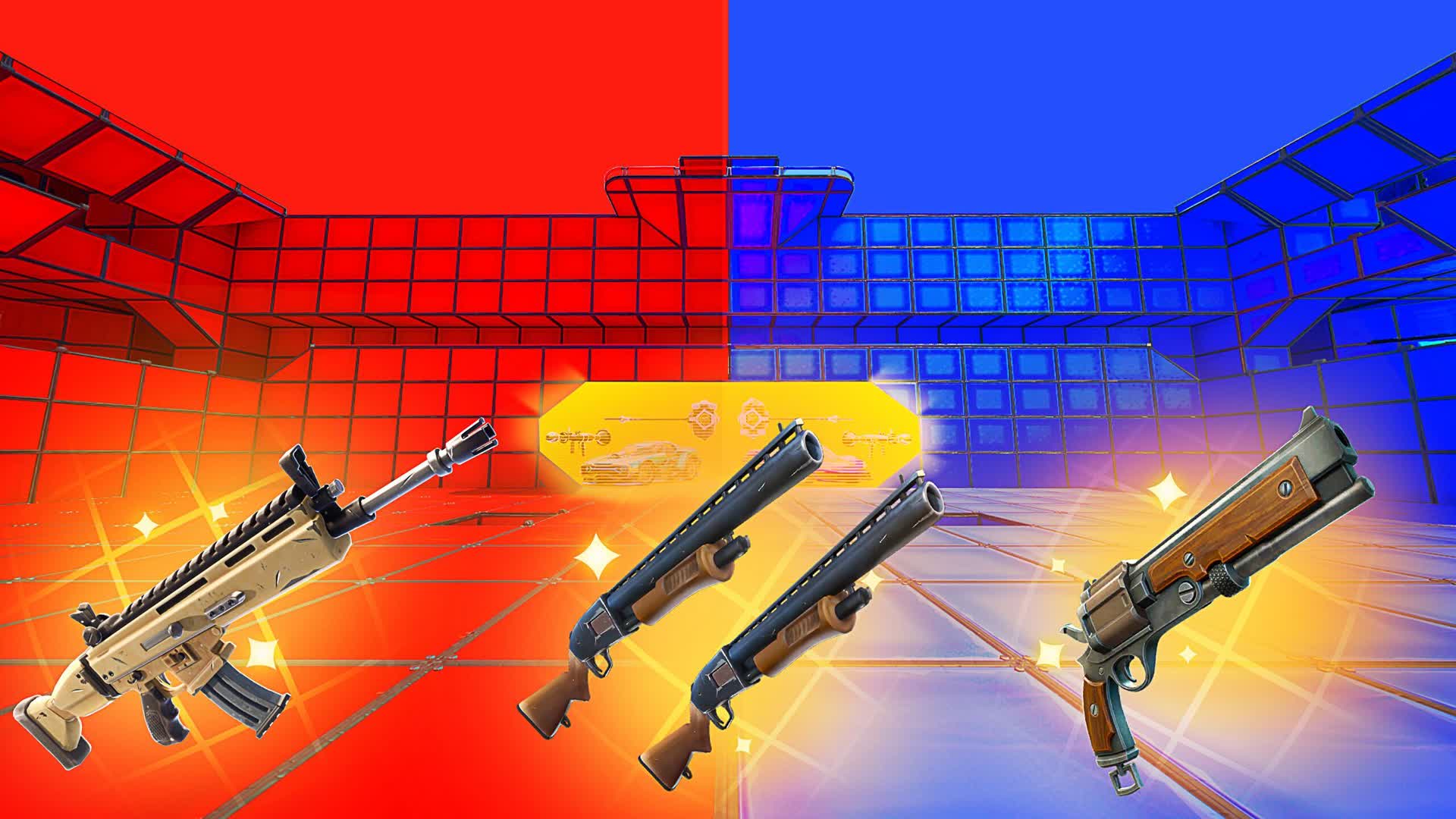 🔴🔵 The Ultimate Red vs Blue Battle! (2998-6125-4380) by ps.x - Fortnite ...