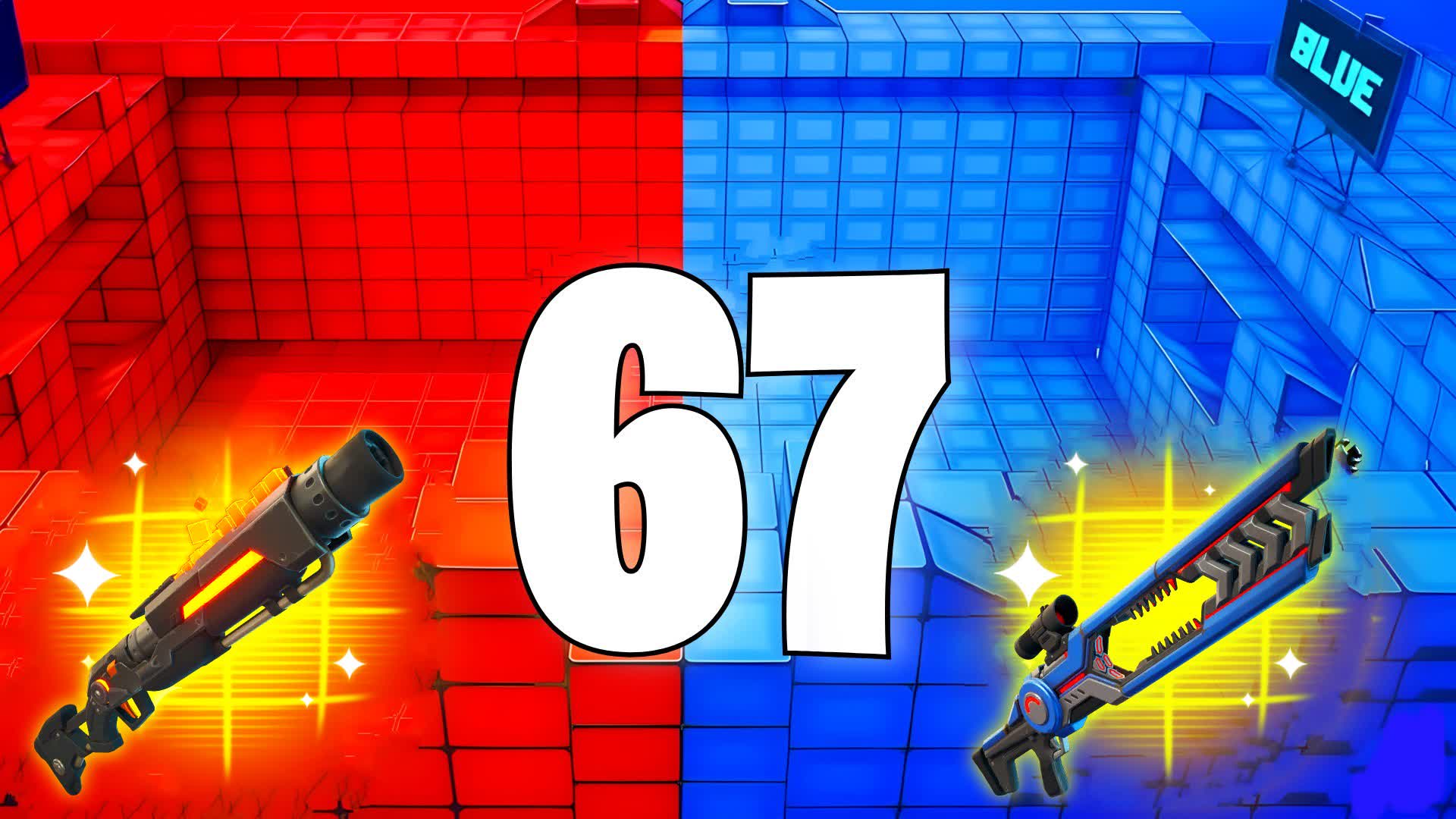 ULTRA 67 RED VS BLUE 🔵🔴FASHION SHOW 2634-1017-3279 by andry27 - Fortnite