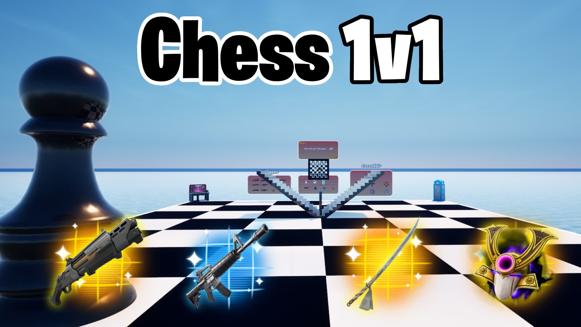 Chess 1v1 0178-1046-5968 by ps10 - Fortnite