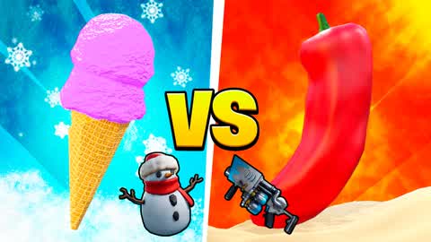 WINTER RED VS BLUE 🔴🔵 6850-2077-5723 by bluegg - Fortnite Creative Map ...