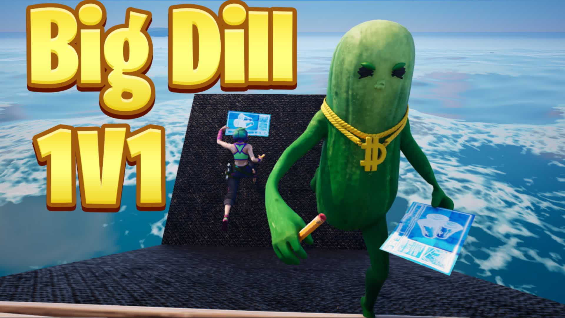 BIG DILL 1V1🥒 1158-3041-0418 by majoyka0 - Fortnite Creative Map Code ...