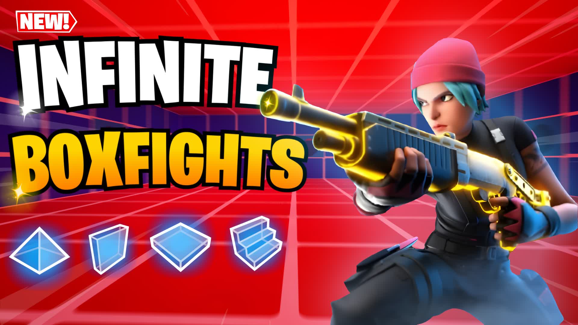 INFINITE BOX PVP 📦 8912-4554-3714 by bombarde - Fortnite Creative Map Code - Fortnite.GG