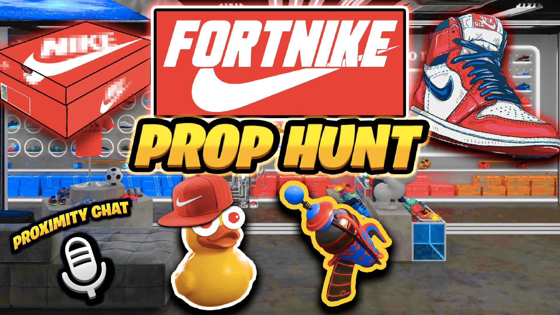 FORTNIKE PROP HUNT 🛍️ 1247-9434-8408 by millionstudios - Fortnite ...