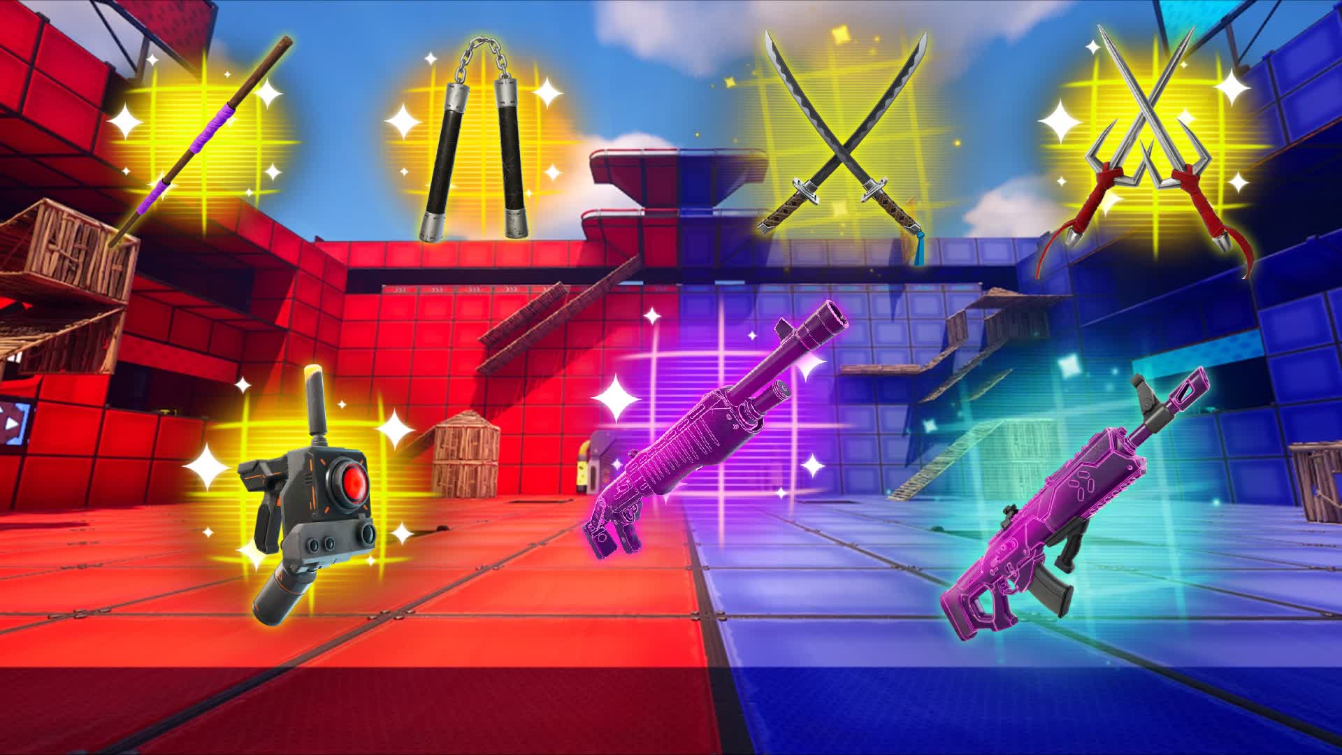 🔴Blitz TMNT RvB🔵 0612-0685-2146 by clarvs - Fortnite