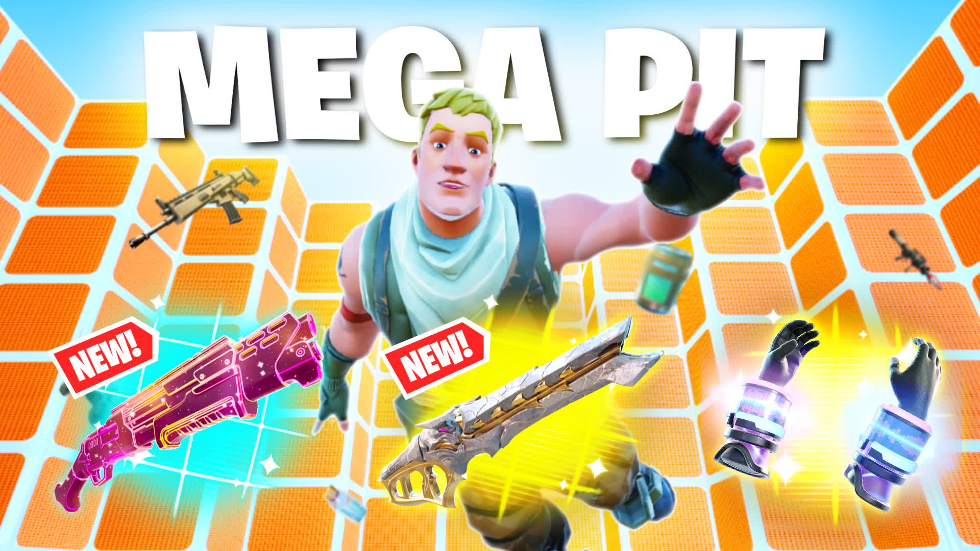 MEGA PIT -🔫 ALL WEAPONS 6909-2085-8890 by brcreations - Fortnite ...