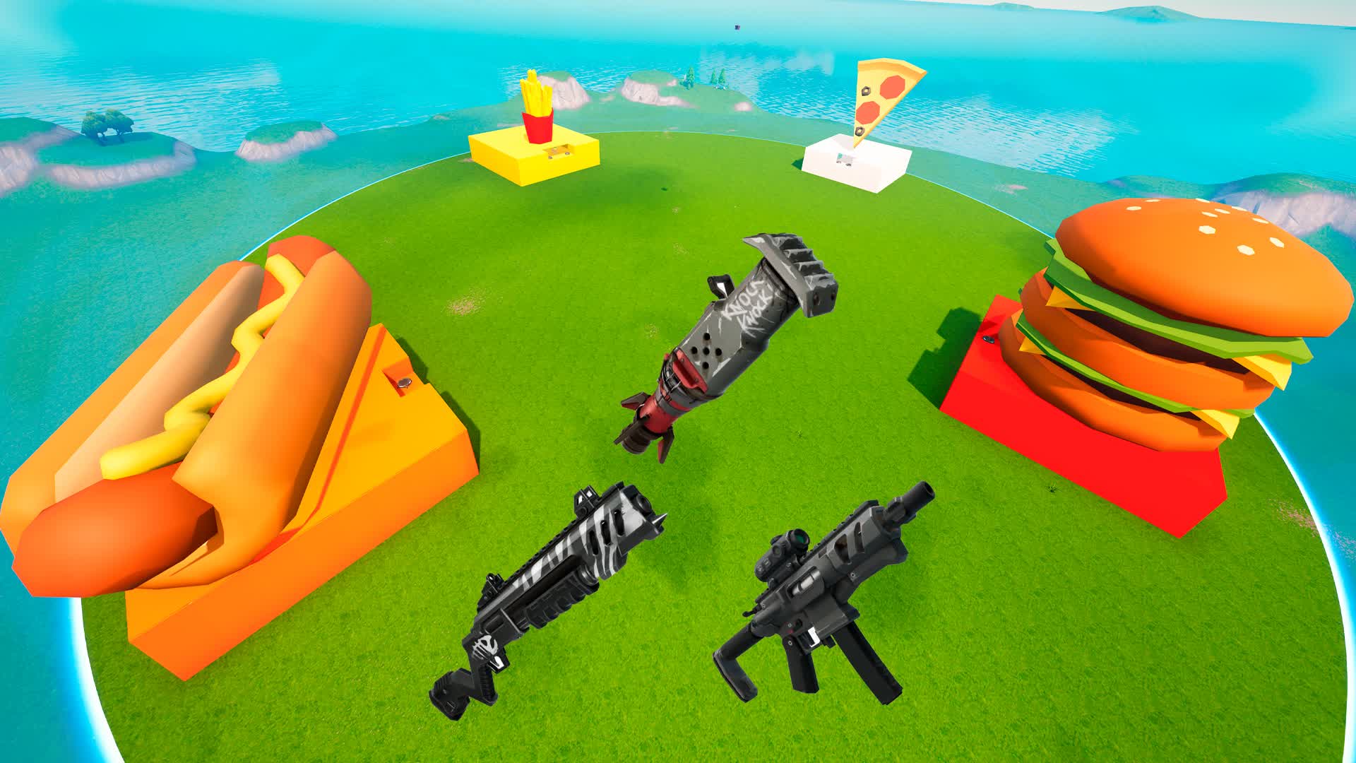 BURGUER VS PIZZA VS HOT-DOG VS FRIES 2564-2020-9907 by magikwars ...