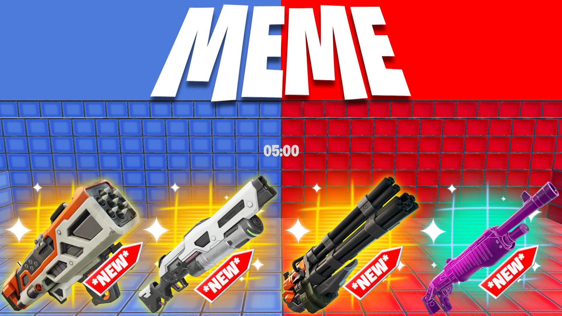 RED VS BLUE MEME 🔴🔵 6512-1849-5954 by toti - Fortnite Creative Map Code ...