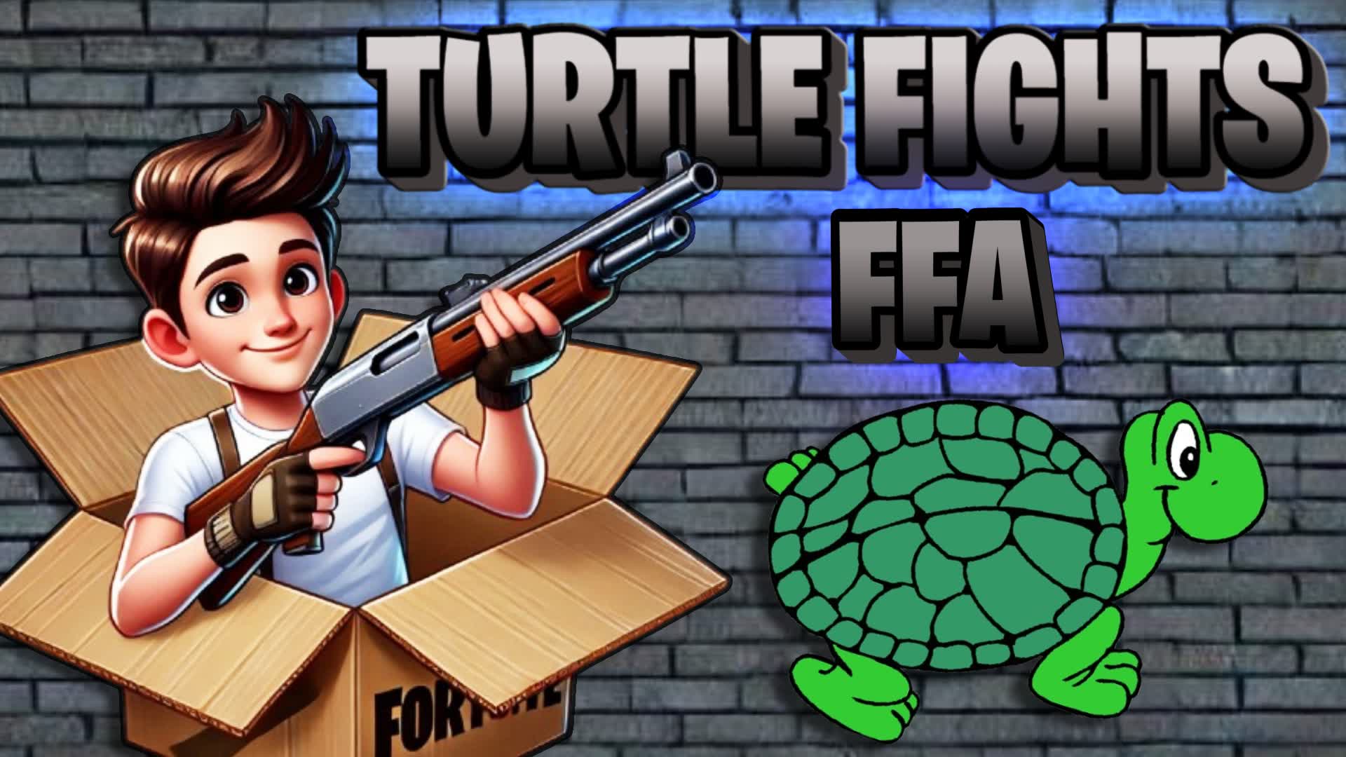 INFINITE TURTLE FIGHTS📦[FFA] 3435-4774-8306 by omgp - Fortnite Creative ...